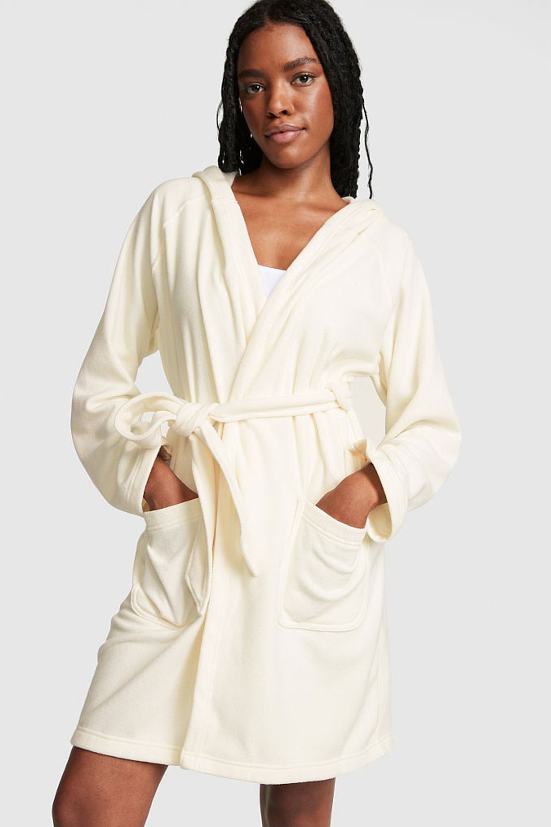 Buy Victoria's Secret PINK Polar Fleece Robe from the Victoria's Secret ...