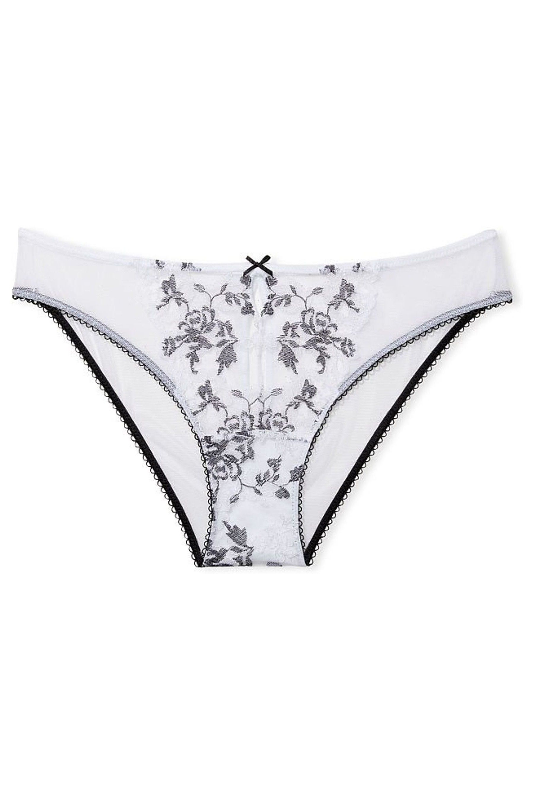 Victoria's Secret Embroidered Lace Keyhole Cheekini Panty | Victoria's ...