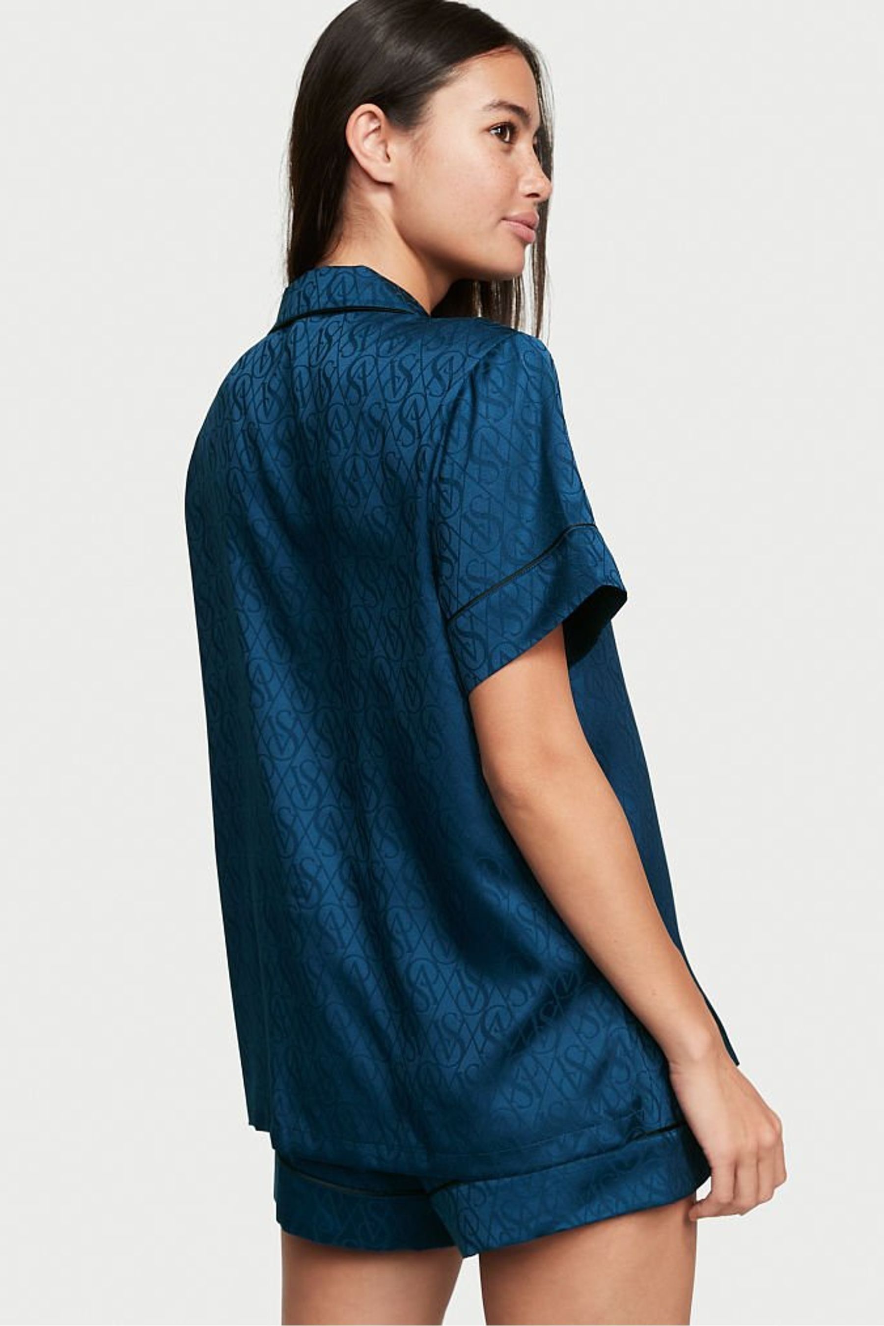 Buy Victoria's Secret Satin Short Pyjamas from the Victoria's Secret UK ...