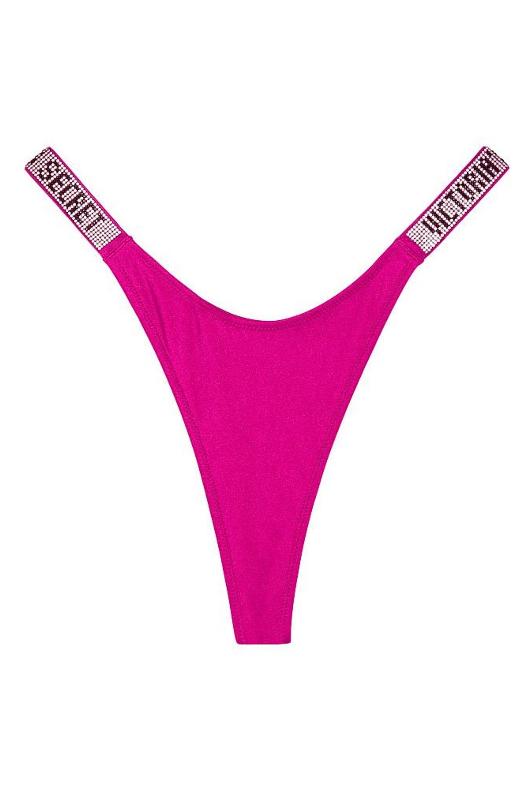 Buy Victoria's Secret Shine Strap Swim Bikini Bottom from the Victoria's Secret UK online shop