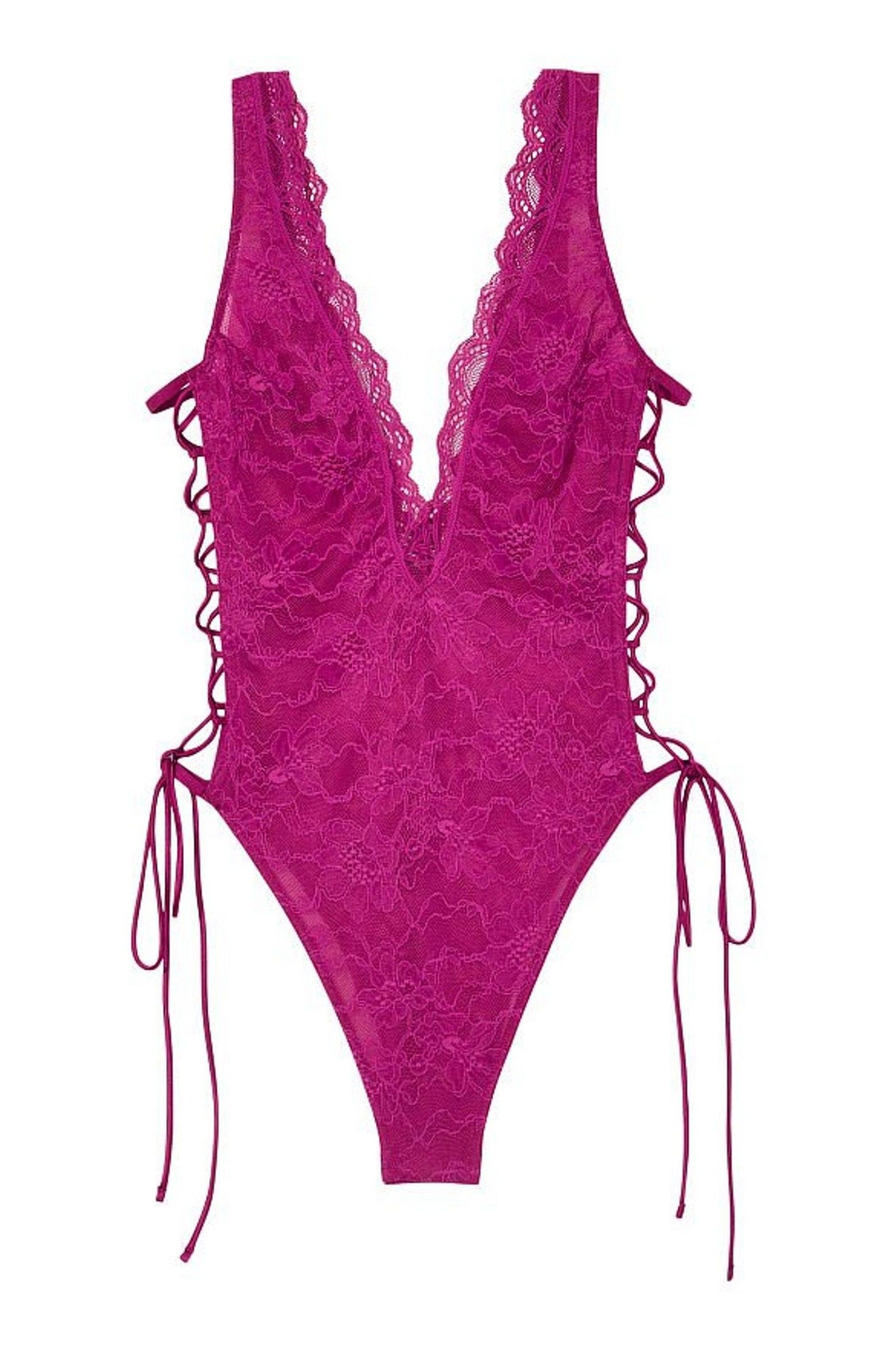Buy Victorias Secret Lace Up Bodysuit From The Victorias Secret Uk