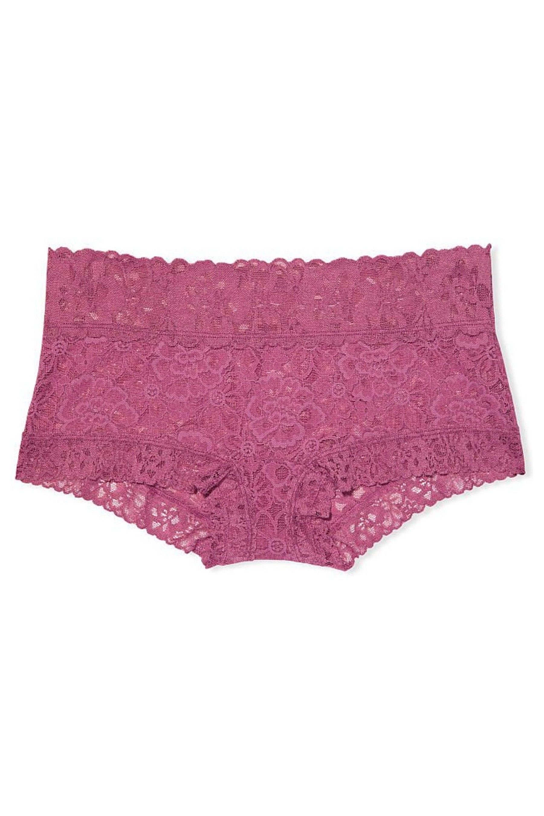Buy Victoria's Secret Lace Short Knickers from the Victoria's Secret UK ...