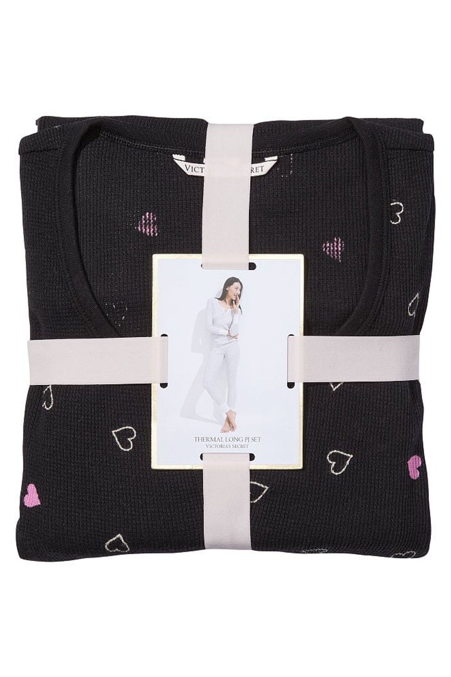 Buy Victoria's Secret Thermal Long Long Sleeve Pyjamas from the ...