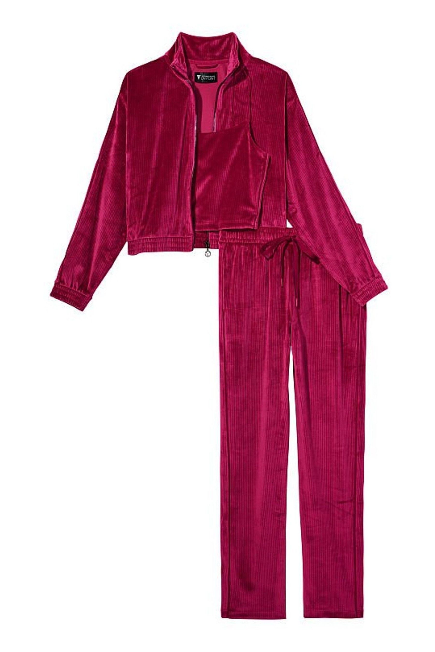 Buy Victoria's Secret Velour 3 Piece Lounge Set from the Victoria's ...