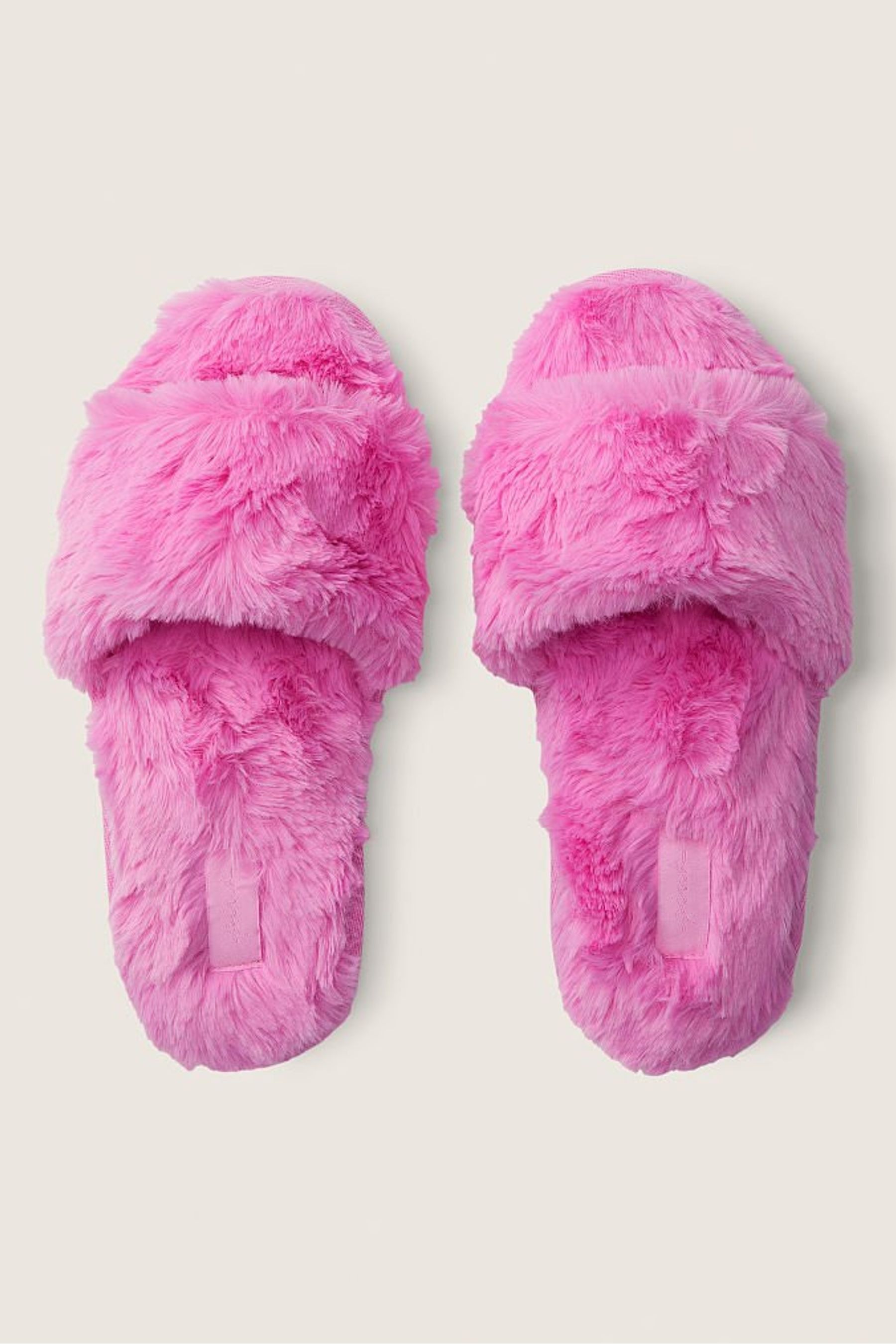 Buy Victoria's Secret PINK Faux Fur Slipper from the Victoria's Secret ...