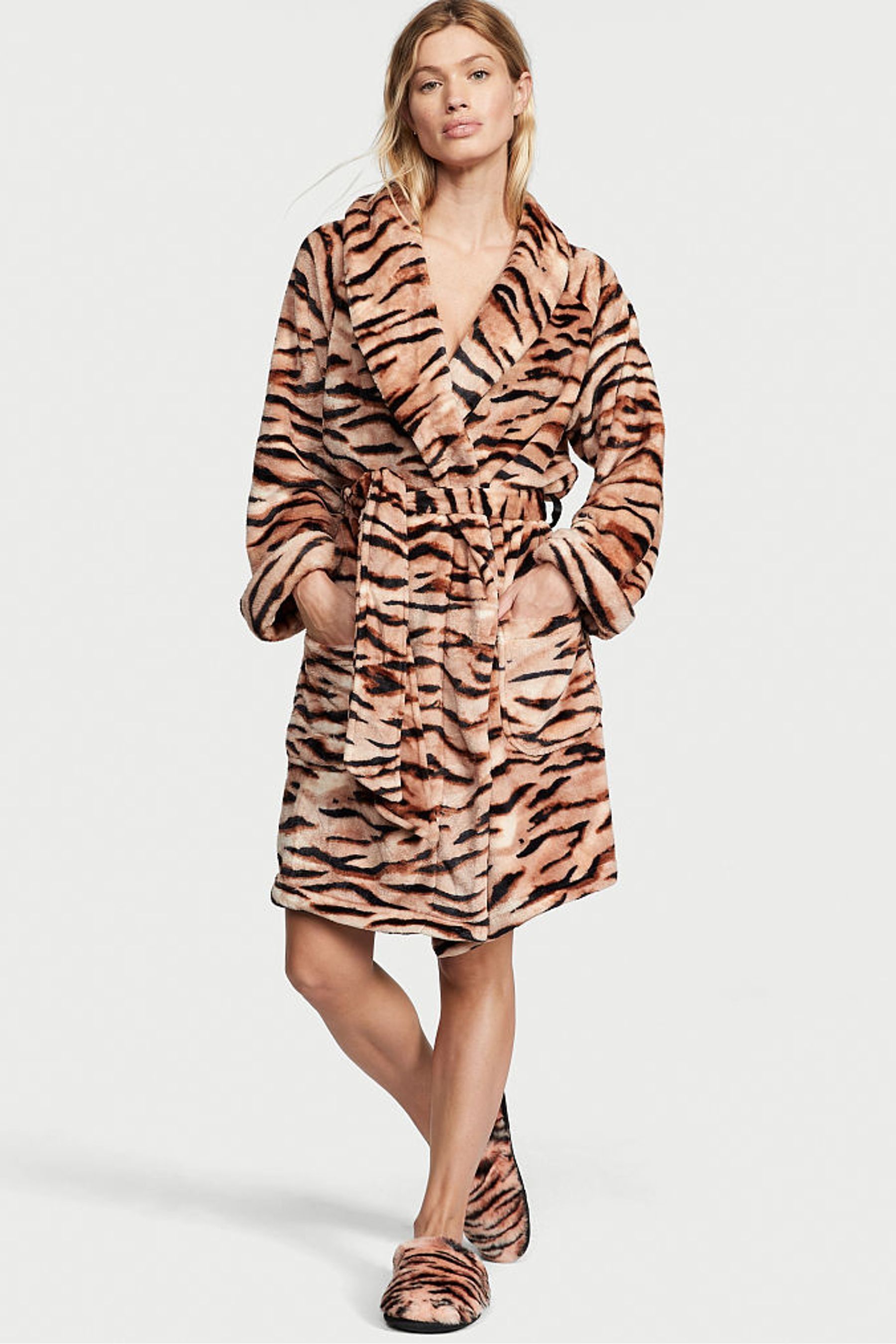 Buy Victoria's Secret Closed Toe Faux Fur Slipper from the Victoria's ...