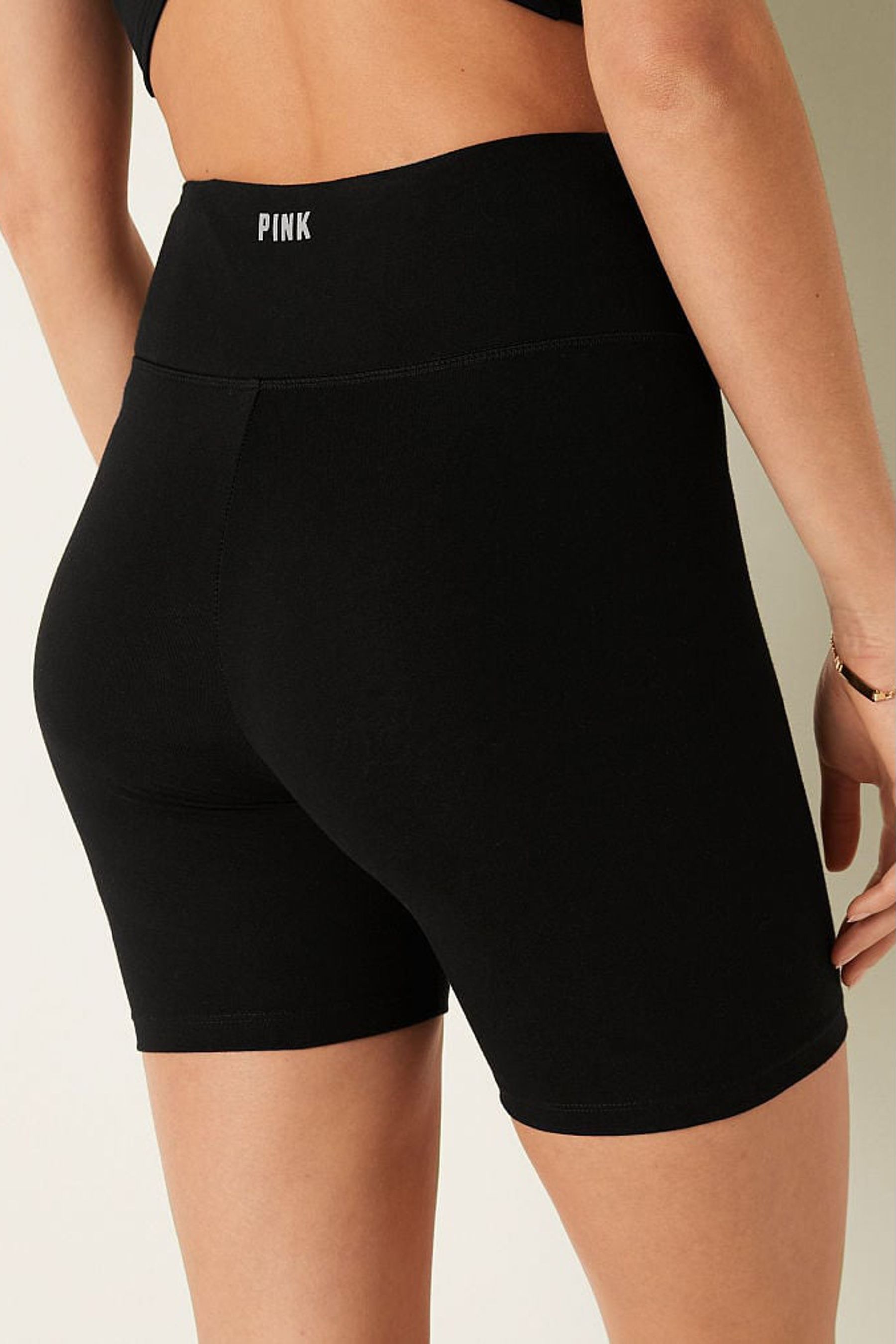 Buy Victoria's Secret PINK Cotton Twist Front Bike Short from the ...