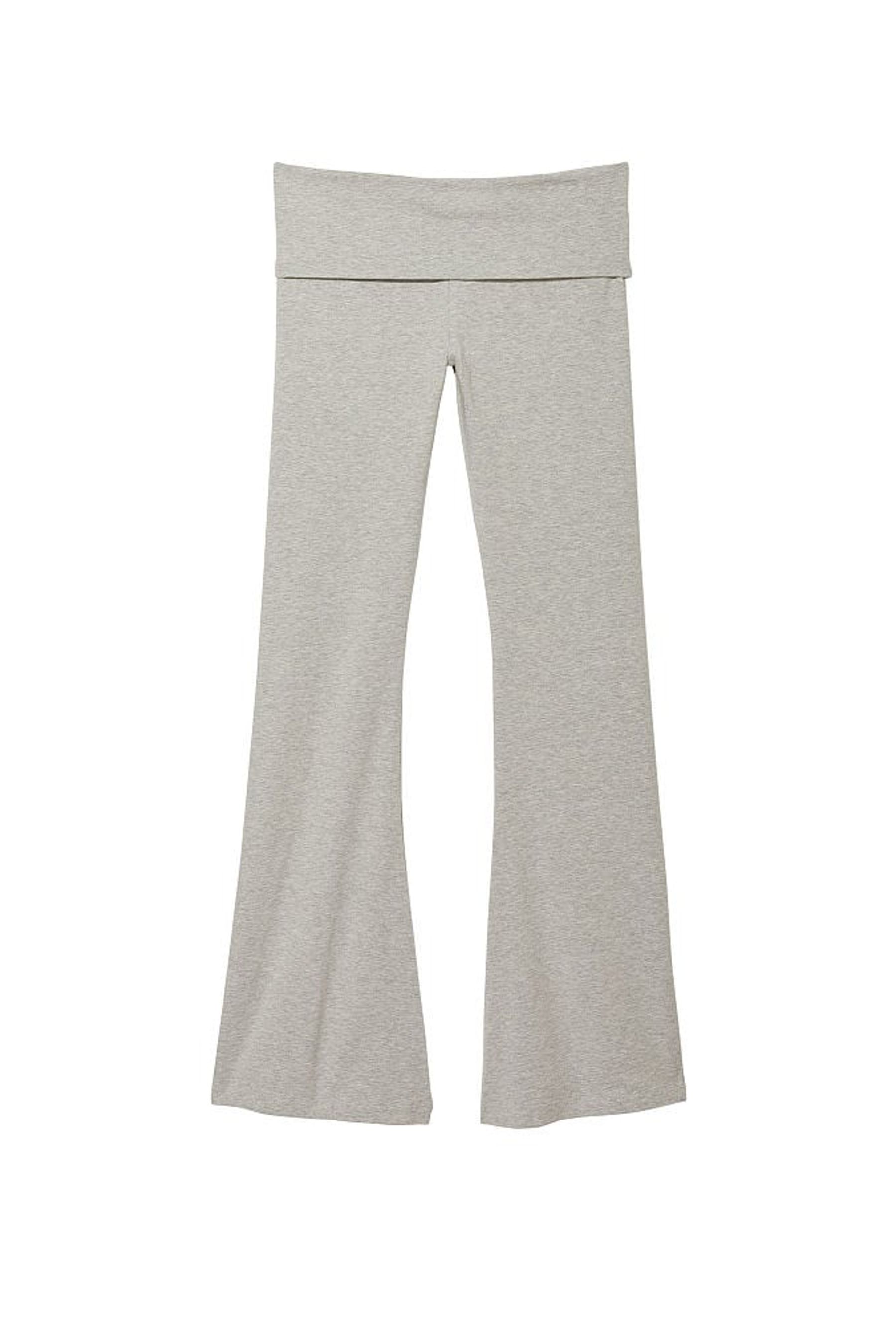 Buy Victoria's Secret PINK Cotton Foldover Flare Legging from the ...