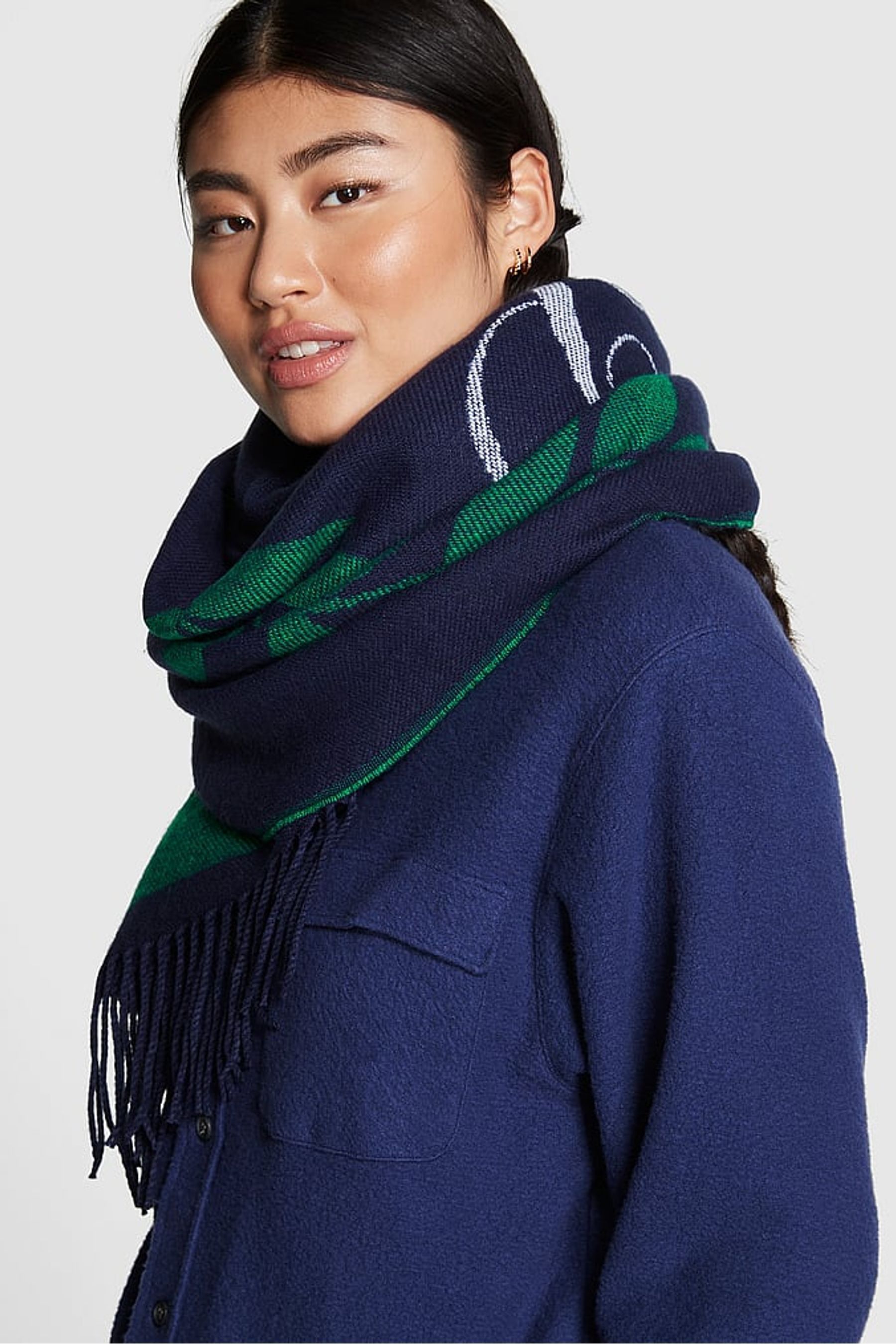 Buy Victoria's Secret PINK Blanket Scarf from the Victoria's Secret UK ...