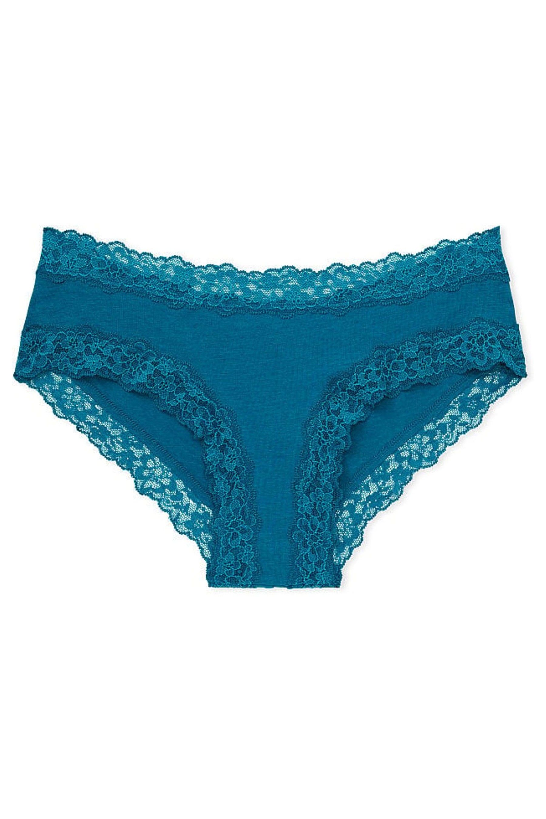 Victoria's Secret Lace Trim Cotton Cheeky Knickers | Victoria's Secret ...