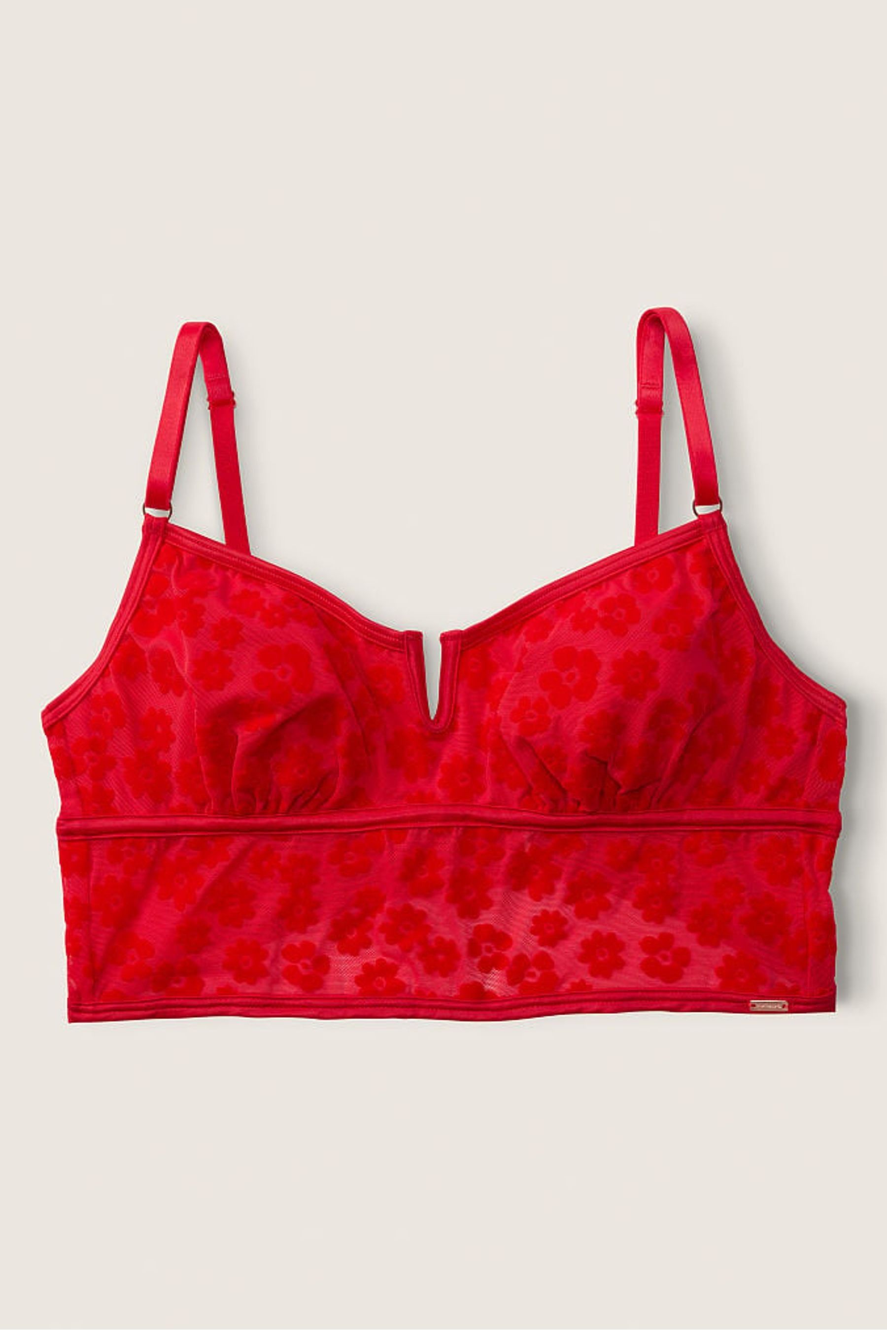 Buy Victoria's Secret PINK Velvet Lightly Lined Bralette from the ...