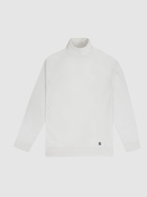 Reiss Greene Golf Merino Wool Roll Neck Jumper | REISS Rest of Europe