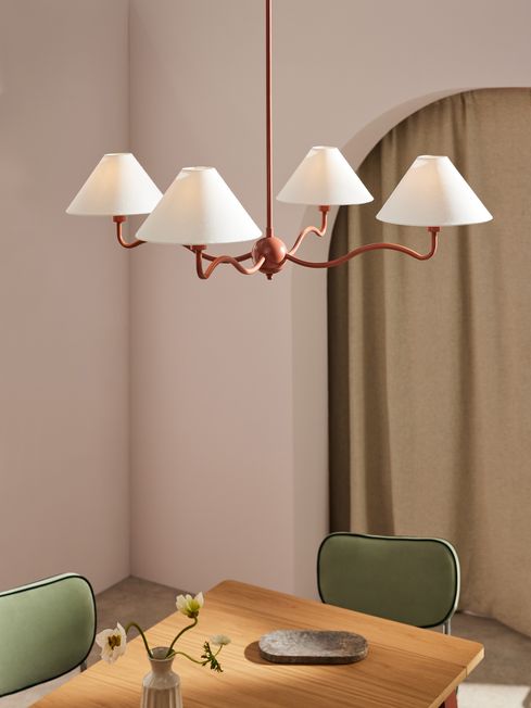 Buy Madelyn Ceiling Light in Red from the Made online shop