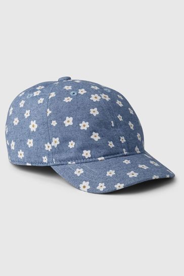 Buy Blue Baby Graphic Print Baseball Hat from the Gap online shop