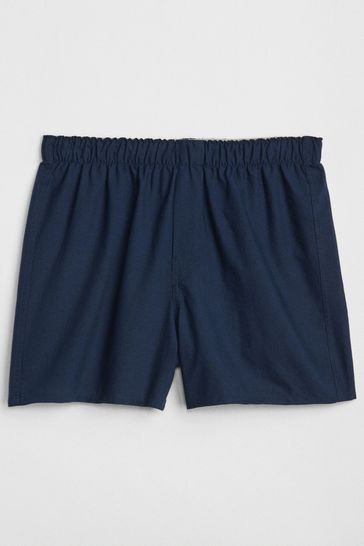 Buy Navy Blue 4.5" Oxford Boxers from the Gap online shop