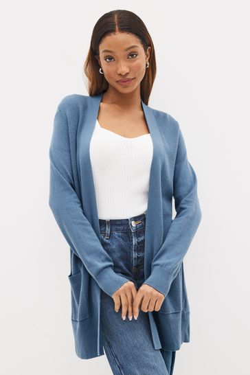 Buy Gap Long Open-Front Cardigan from the Gap online shop