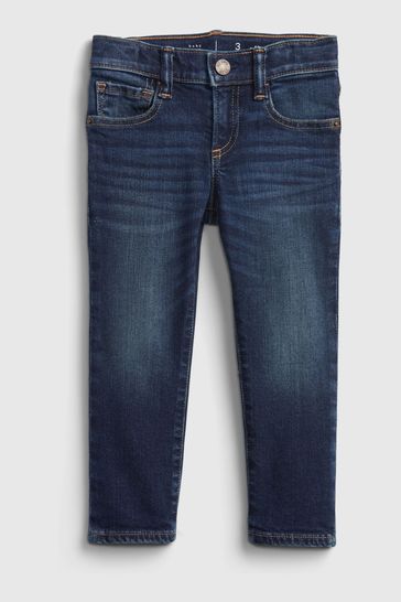 Buy Dark Wash Blue Slim Jeans from the Gap online shop