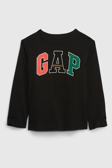 Buy Gap Graphic Long Sleeve T-Shirt from the Gap online shop