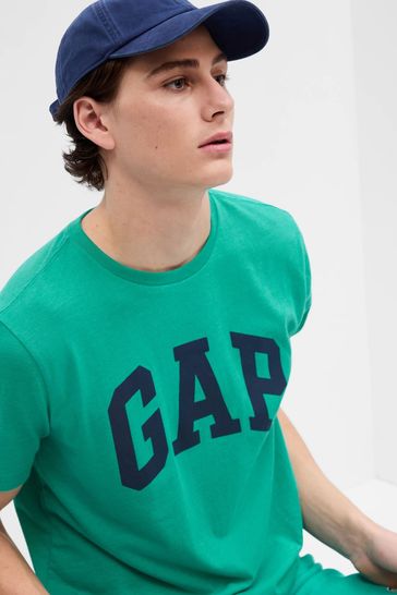 Buy Gap Logo Short Sleeve Crew Neck T-Shirt from the Gap online shop