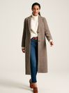 Buy Harrow Check Wool Blend Coat from the Joules online shop
