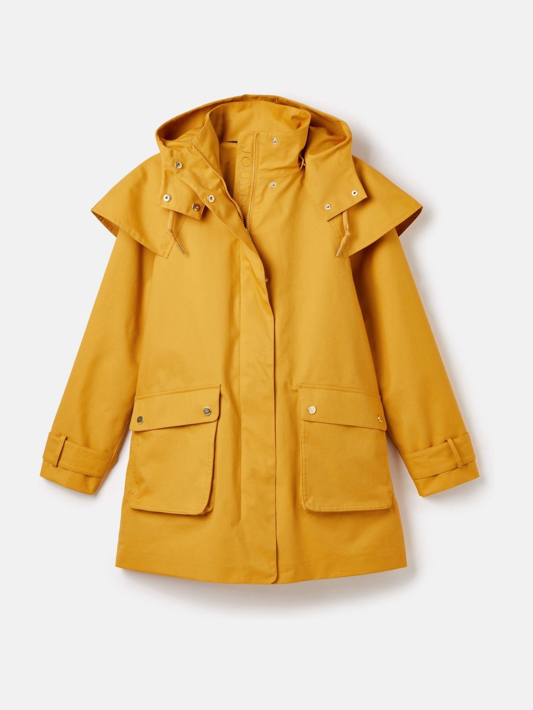 Buy Edinburgh Yellow Premium Waterproof Hooded Raincoat from the Joules ...