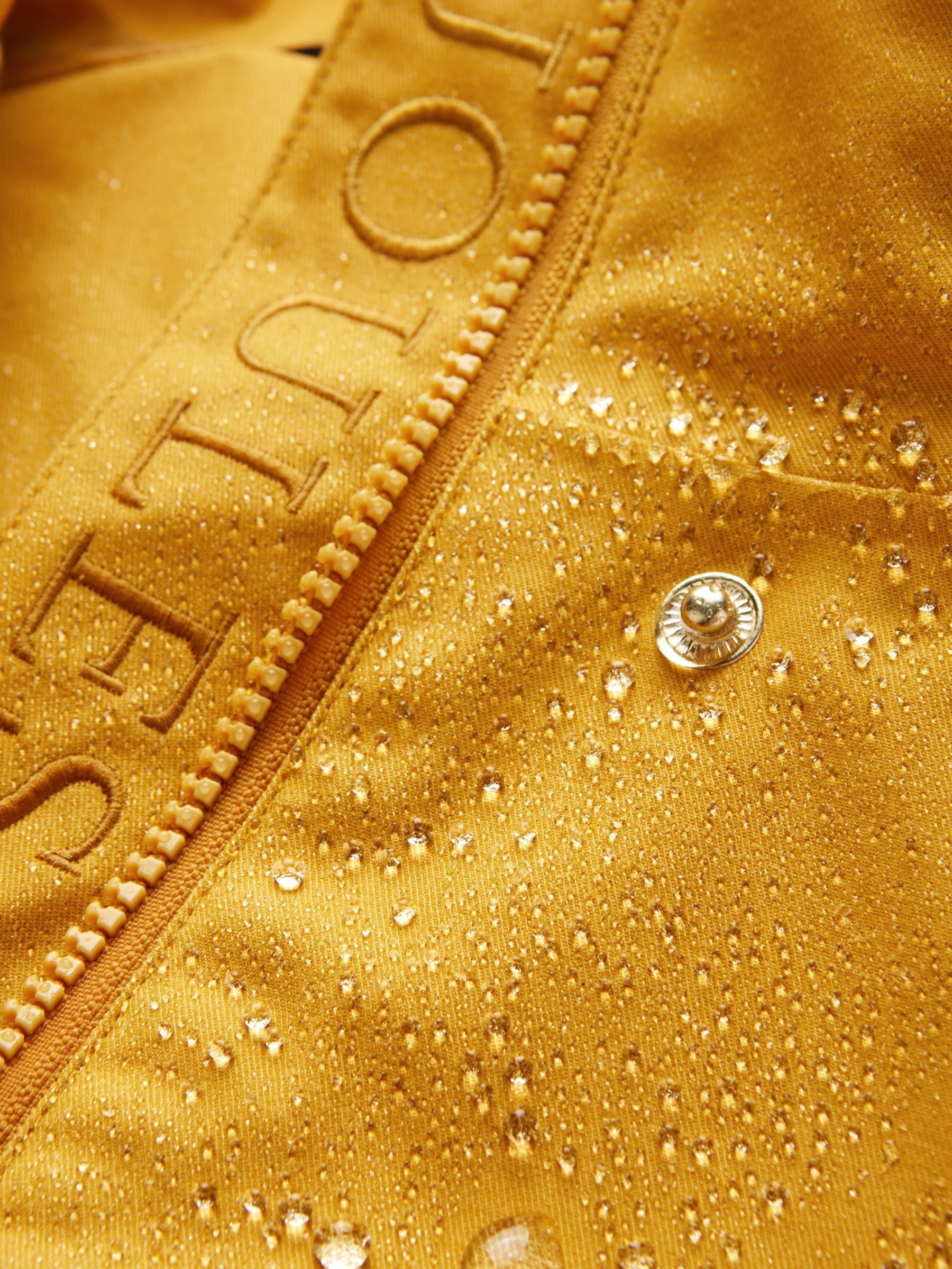 Buy Edinburgh Yellow Premium Waterproof Hooded Raincoat from the Joules ...