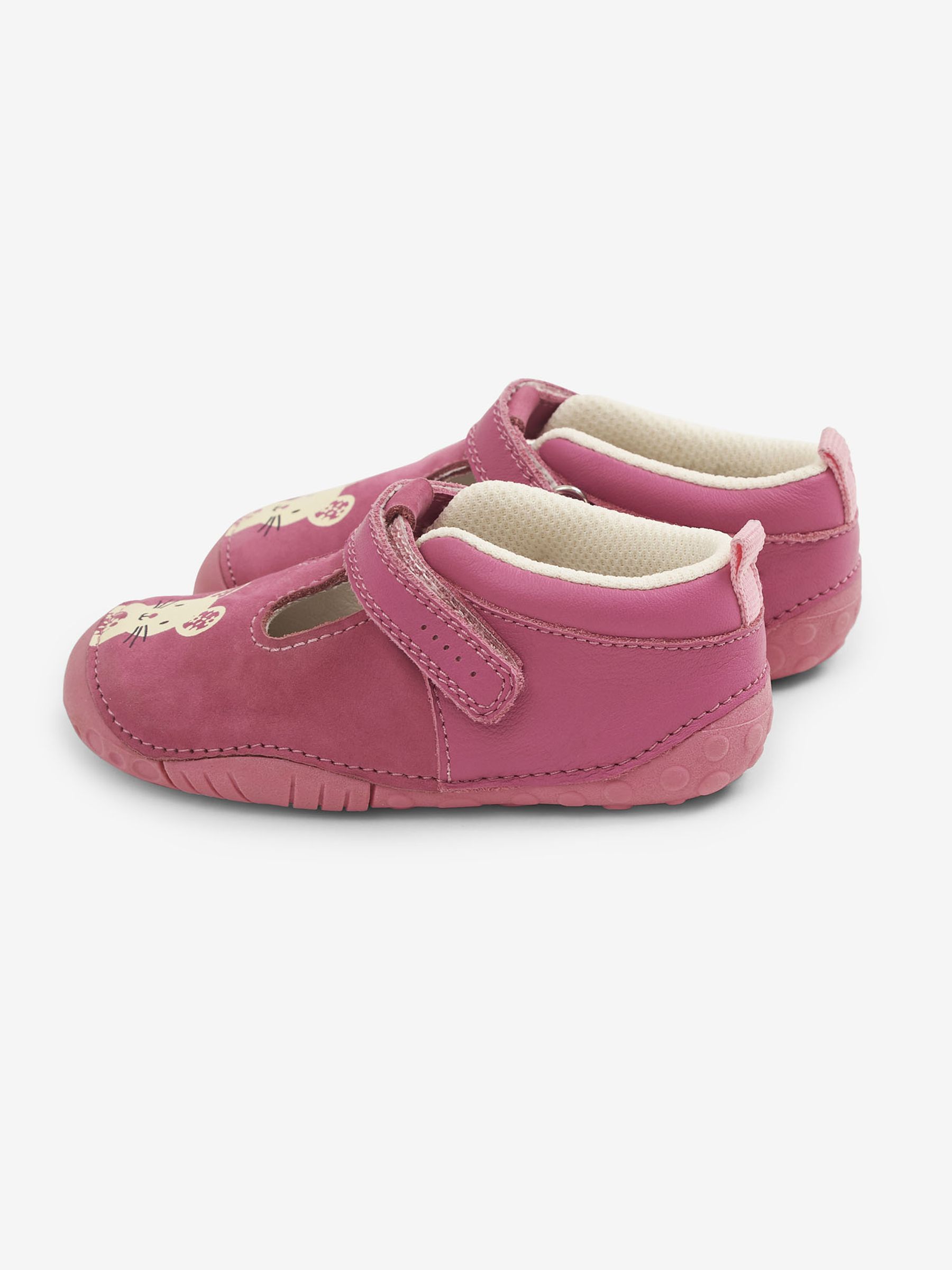 Buy Pink Girls' Start-Rite Pink Mouse Pre Walker Shoes from the JoJo ...