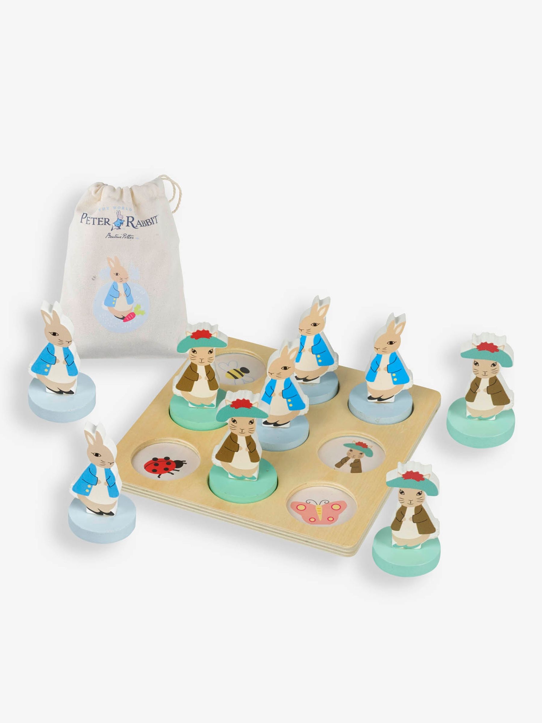 Buy Peter Rabbit Tic Tac Toe from the JoJo Maman Bébé UK online shop