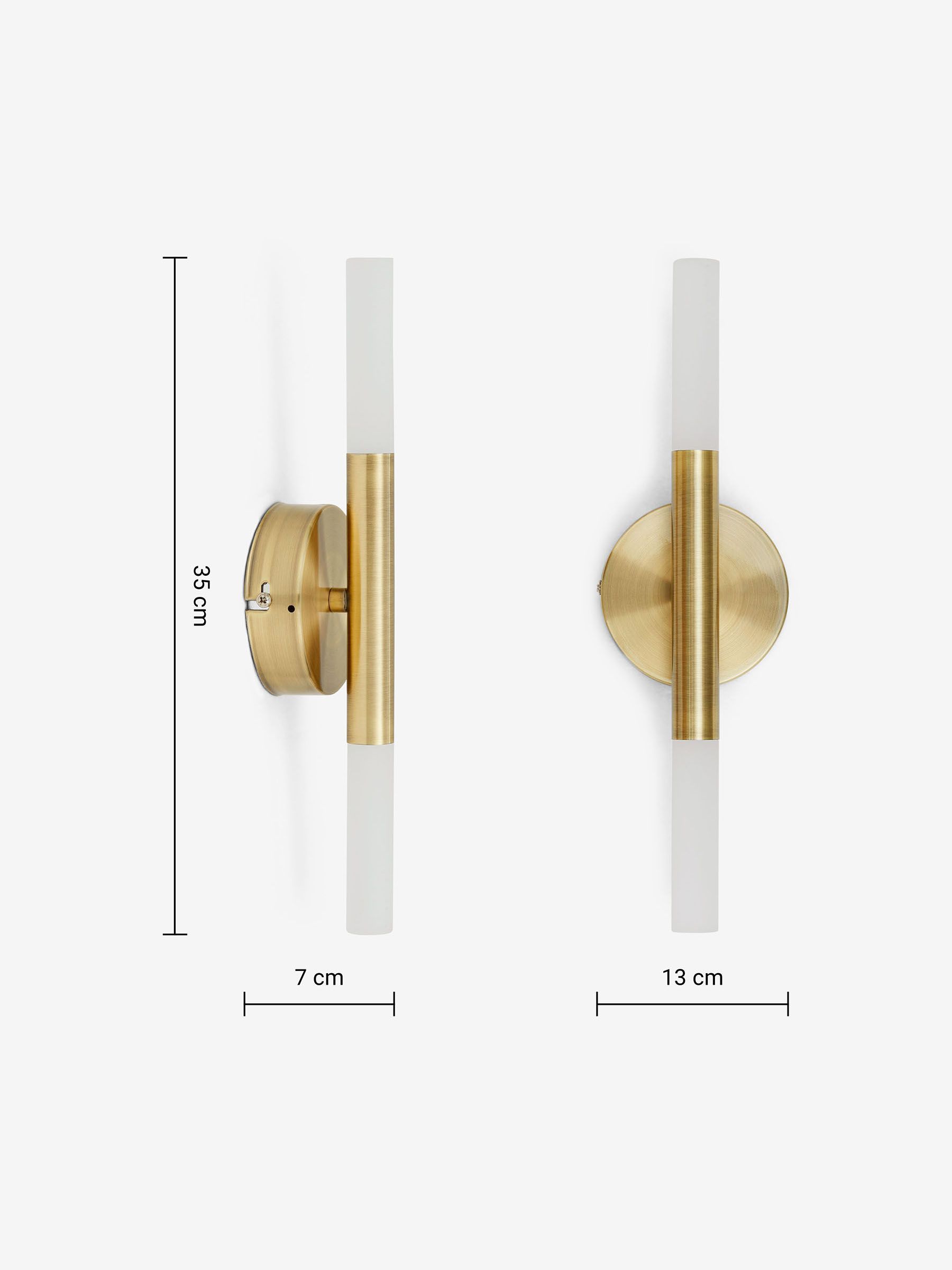 Buy Wanda Wall Light in Brass from the Made online shop