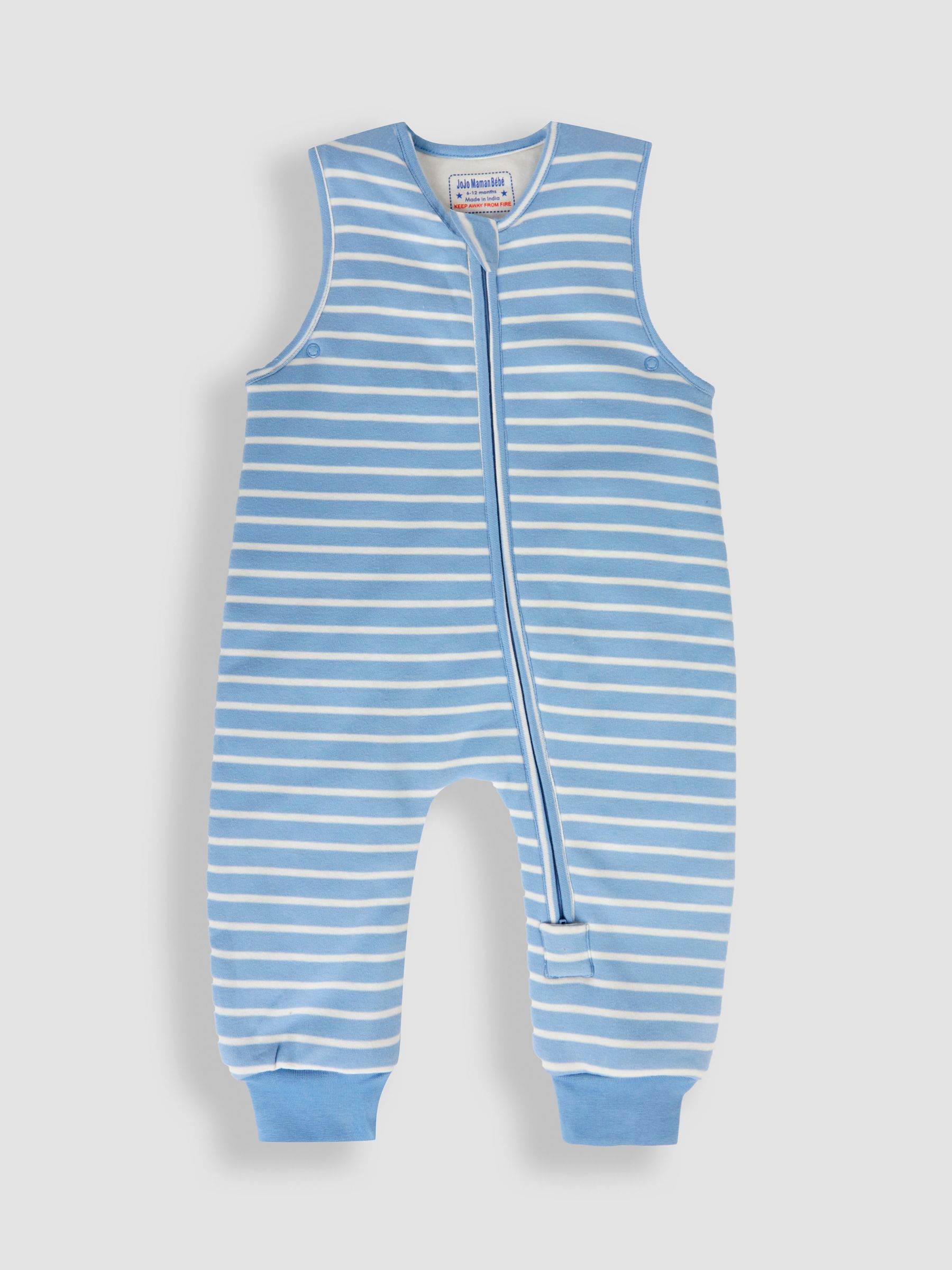 Buy Blue Stripe 1.5 Tog Sleep Snuggler from the JoJo Maman Bébé UK ...