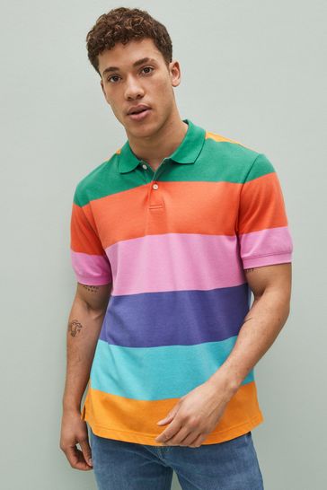 Buy Multi Pique Polo Shirt from the Gap online shop