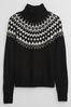 Buy Black Relaxed Forever Cosy Fair Isle Jumper from the Gap online shop