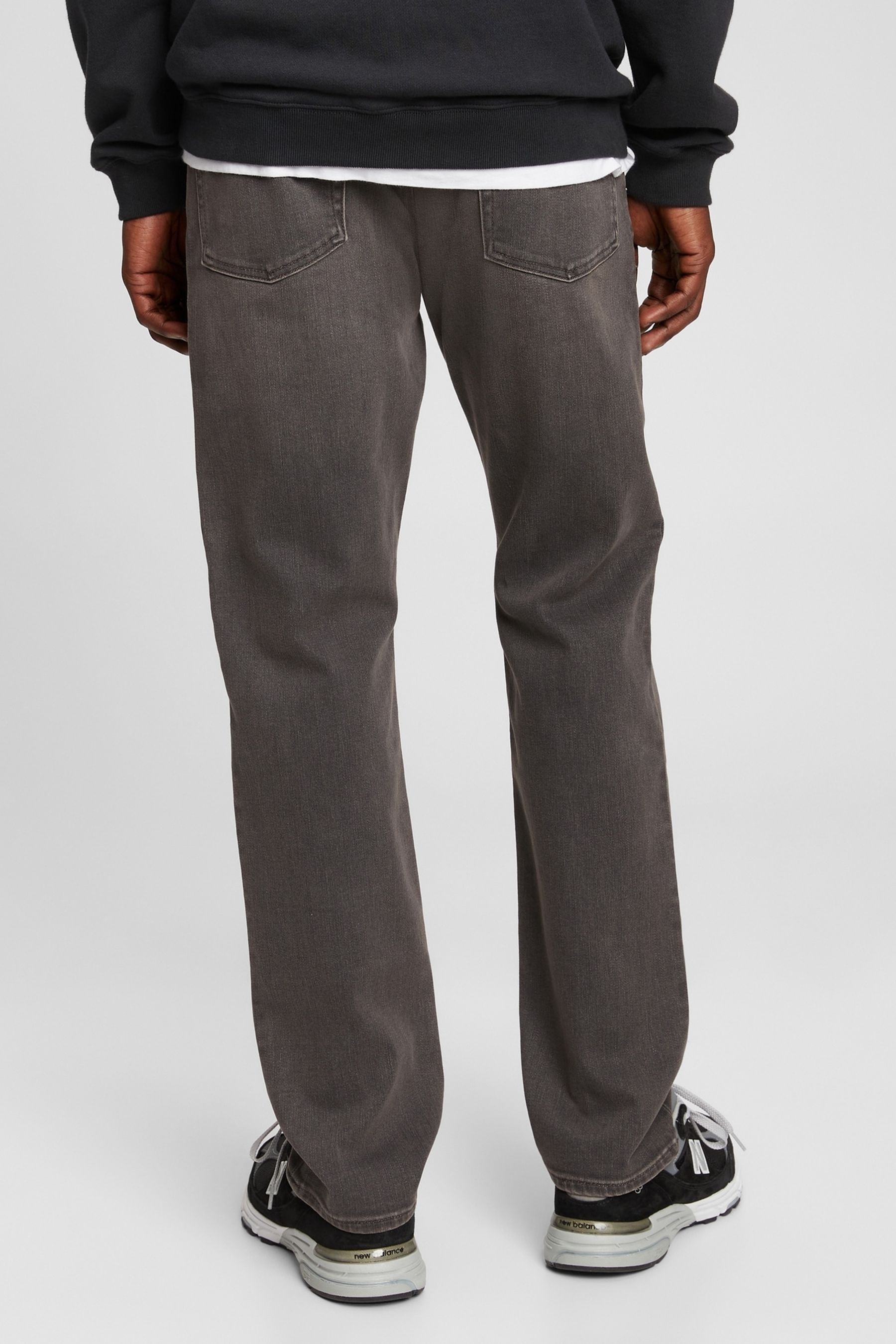 Buy Grey Straight Jeans from the Gap online shop