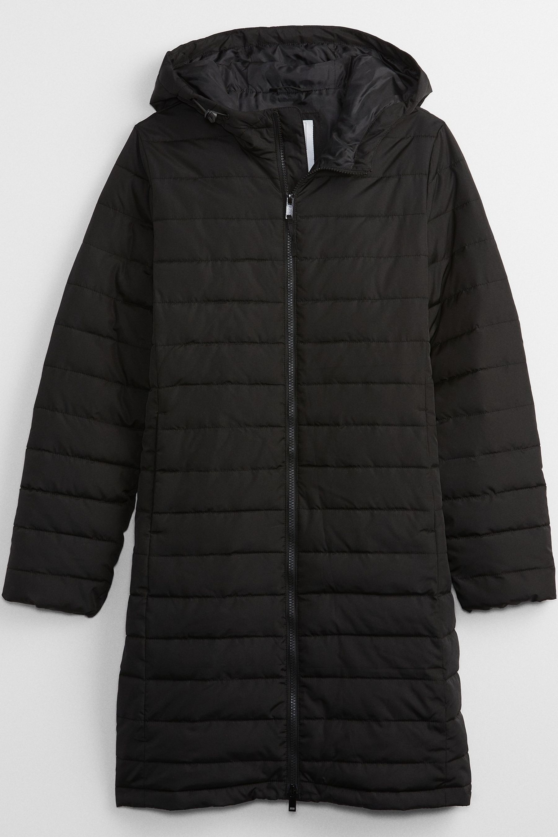Buy Black Cold Control Midi Puffer Coat from the Gap online shop