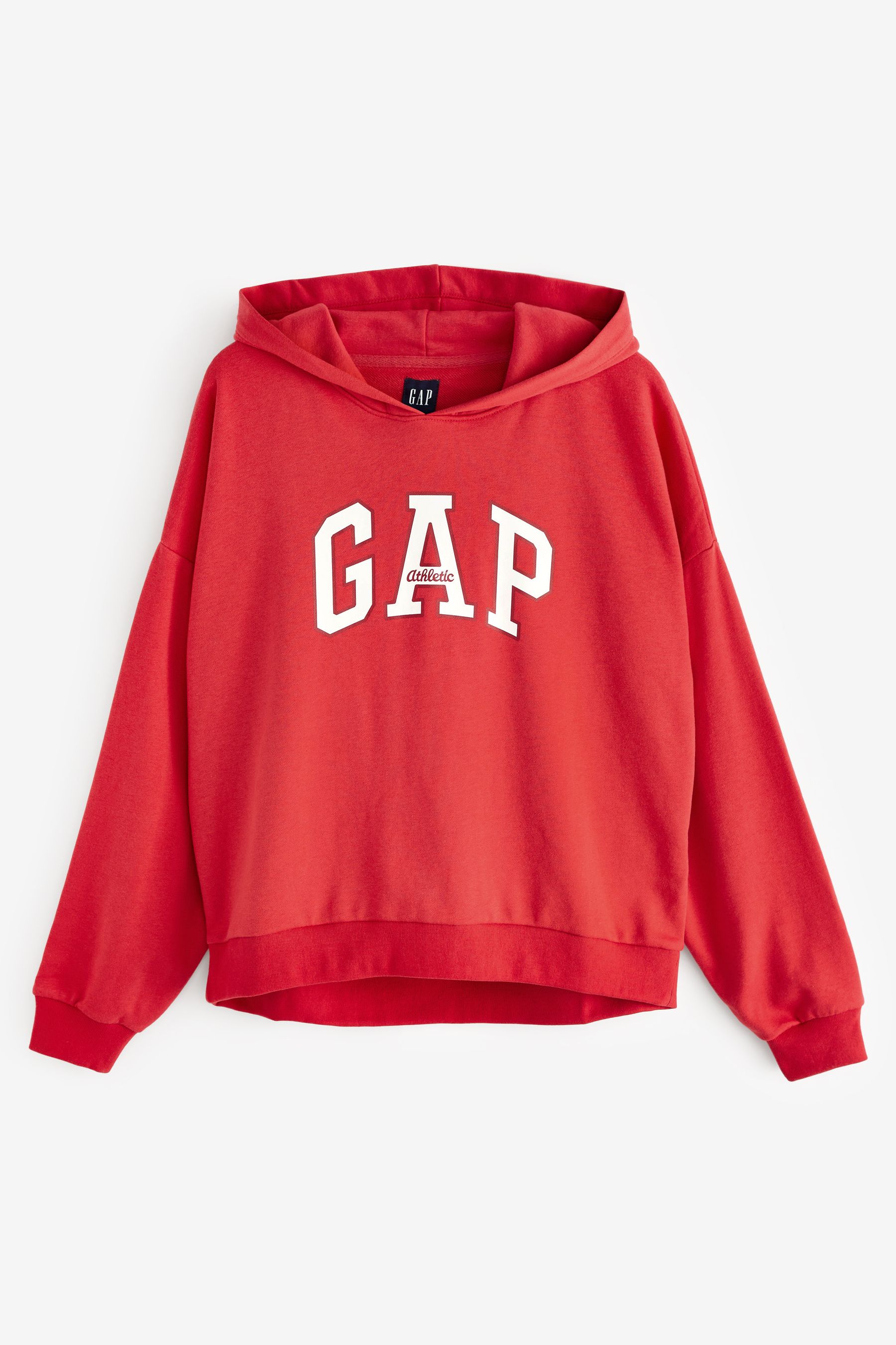 Buy Red Athletic Logo Hoodie from the Gap online shop