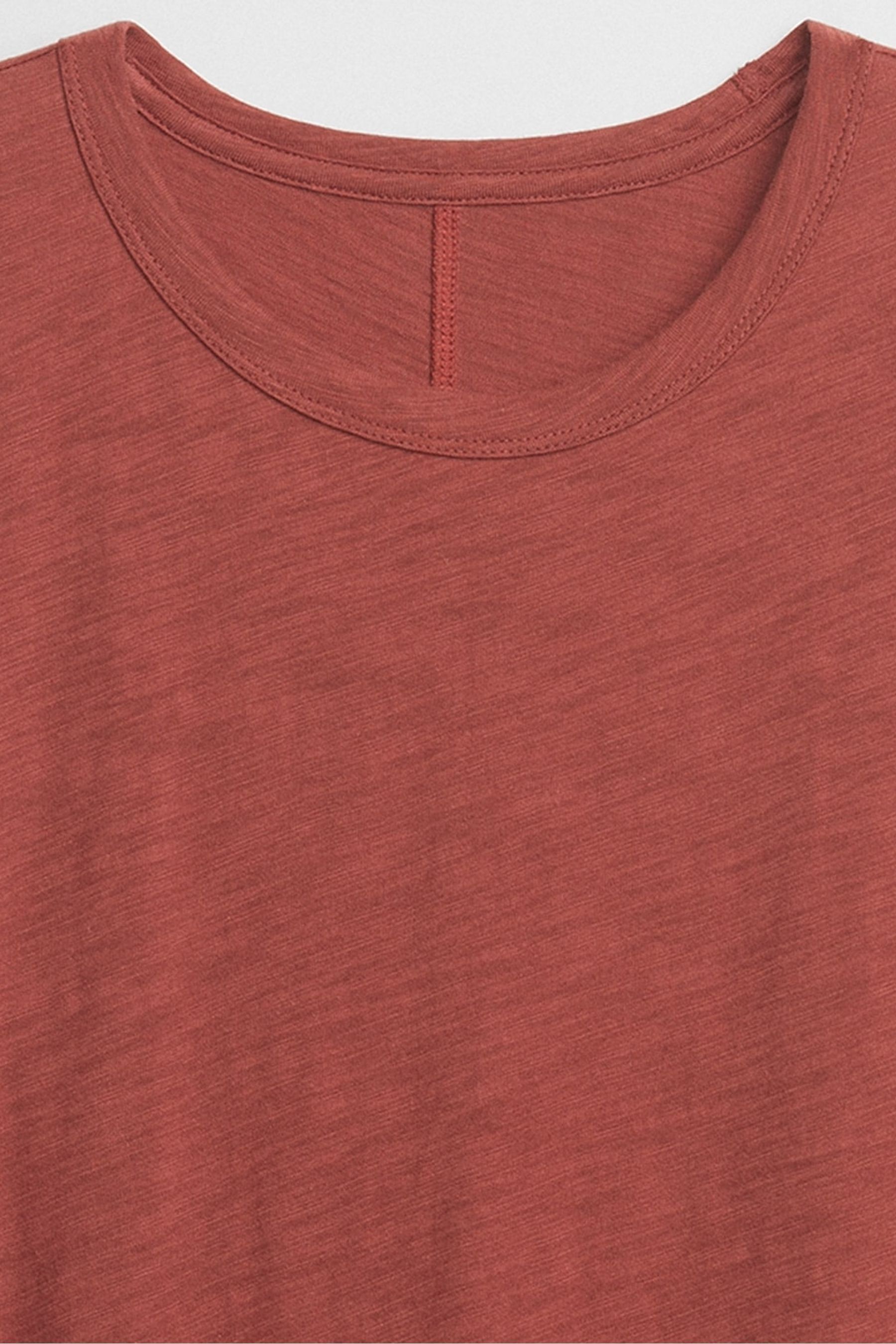 Buy Red Short Sleeve Crew Neck Forever Soft T-Shirt from the Gap online ...