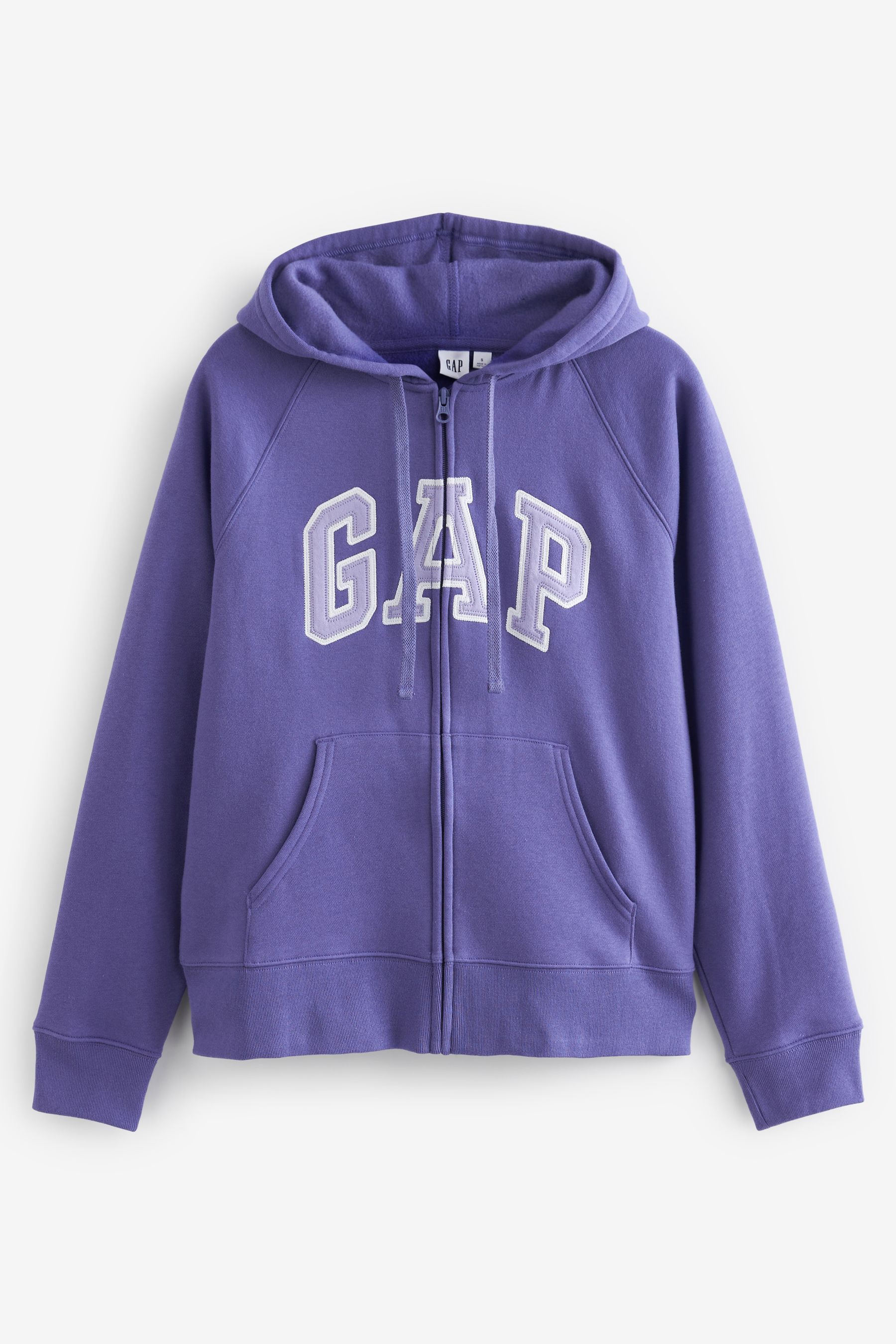 Buy Purple Logo Zip Up Hoodie from the Gap online shop