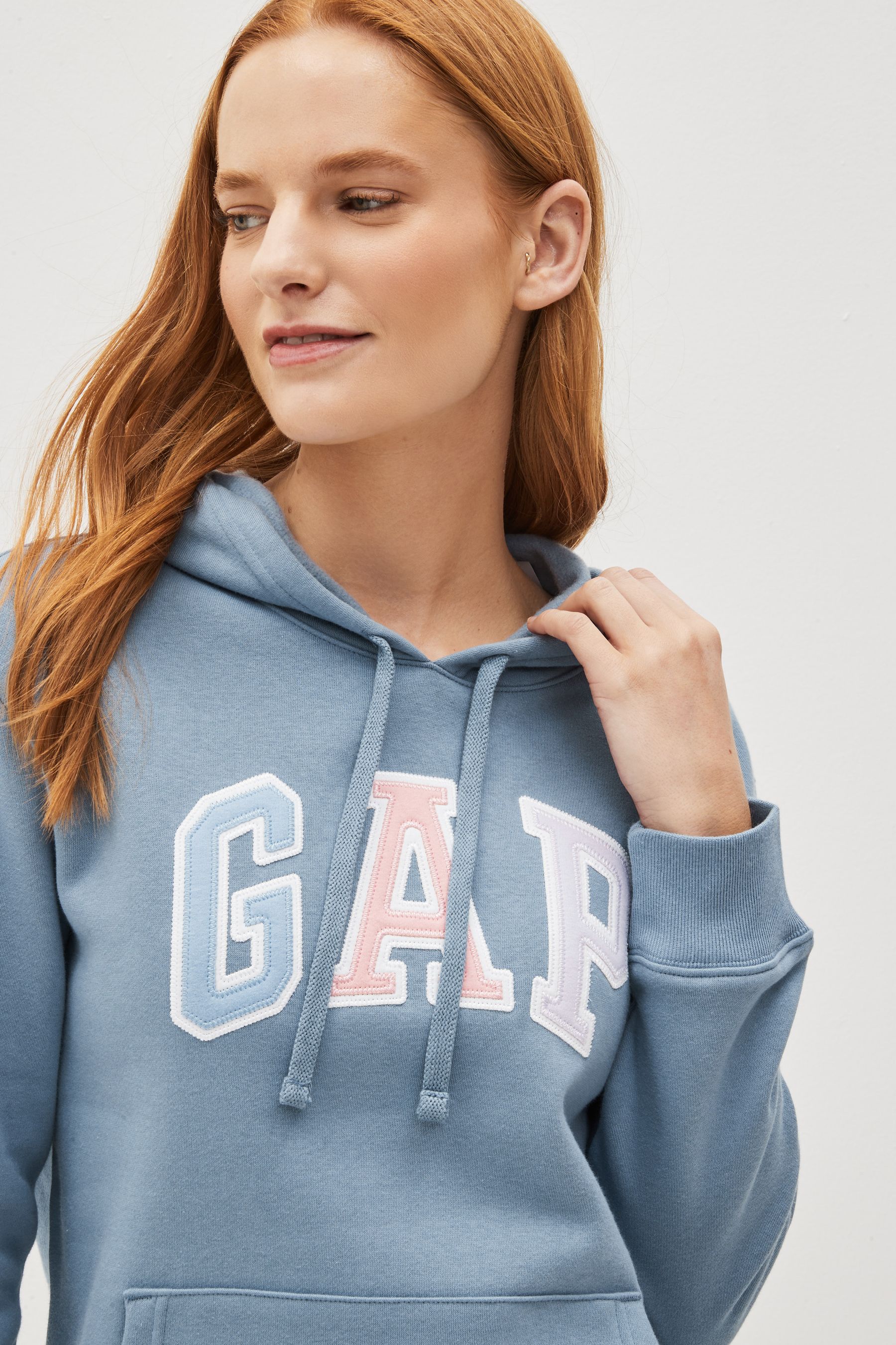 Buy Blue Logo Hoodie from the Gap online shop