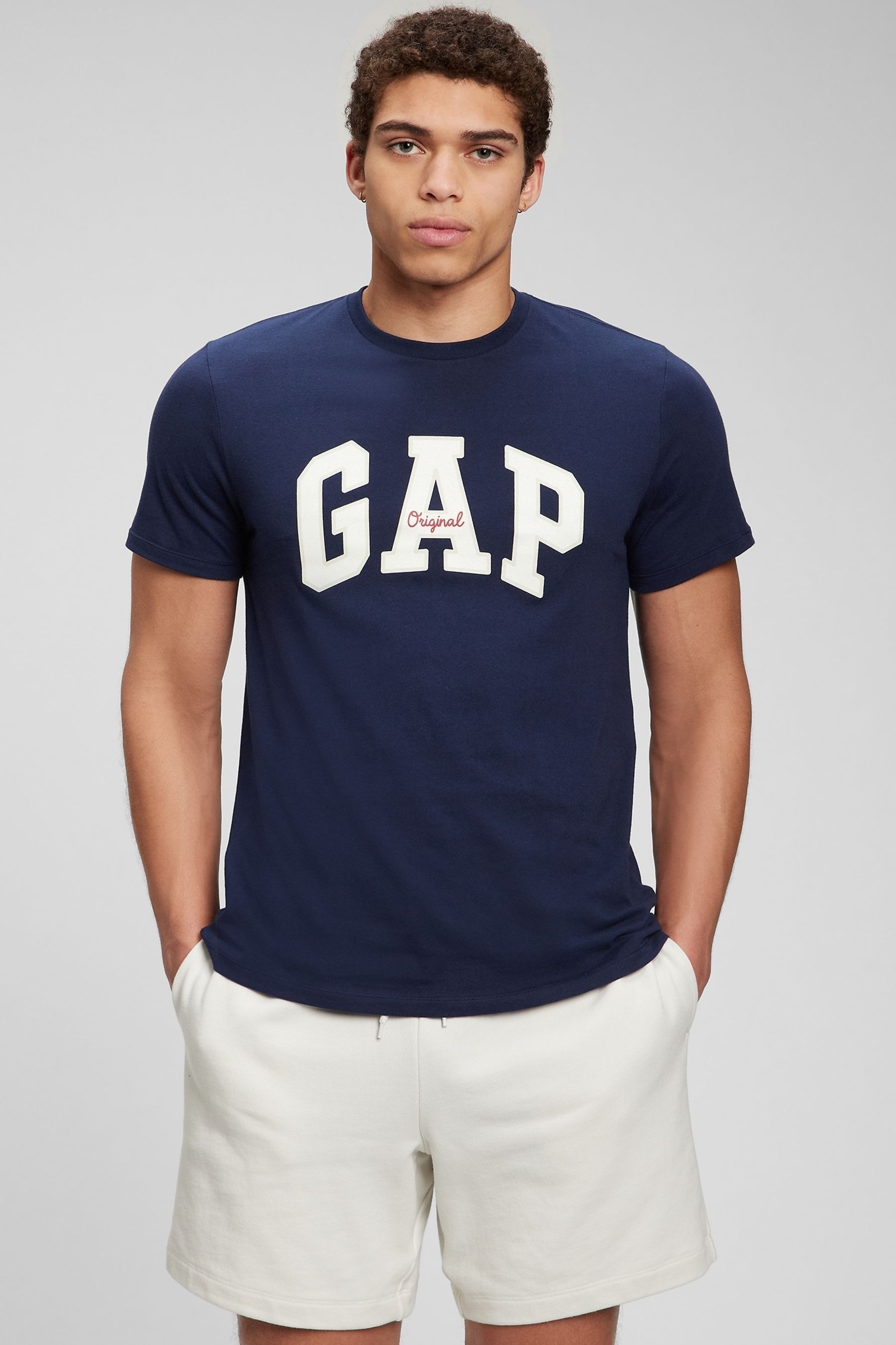 Buy Gap Gap Logo Short Sleeve Crew Neck T-Shirt from the Gap online shop
