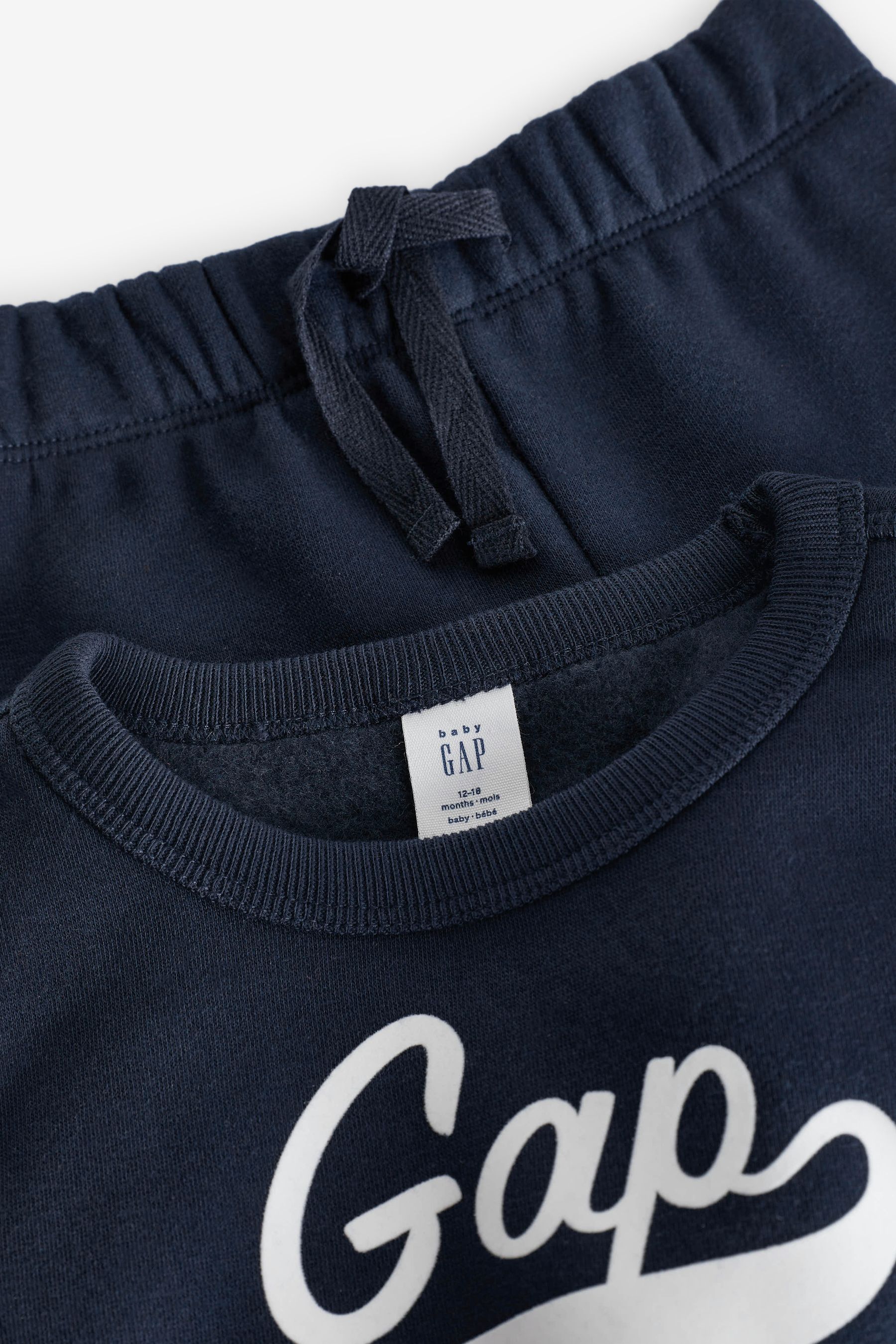 Buy Blue Logo Sweat Set (12mths-5yrs) from the Gap online shop