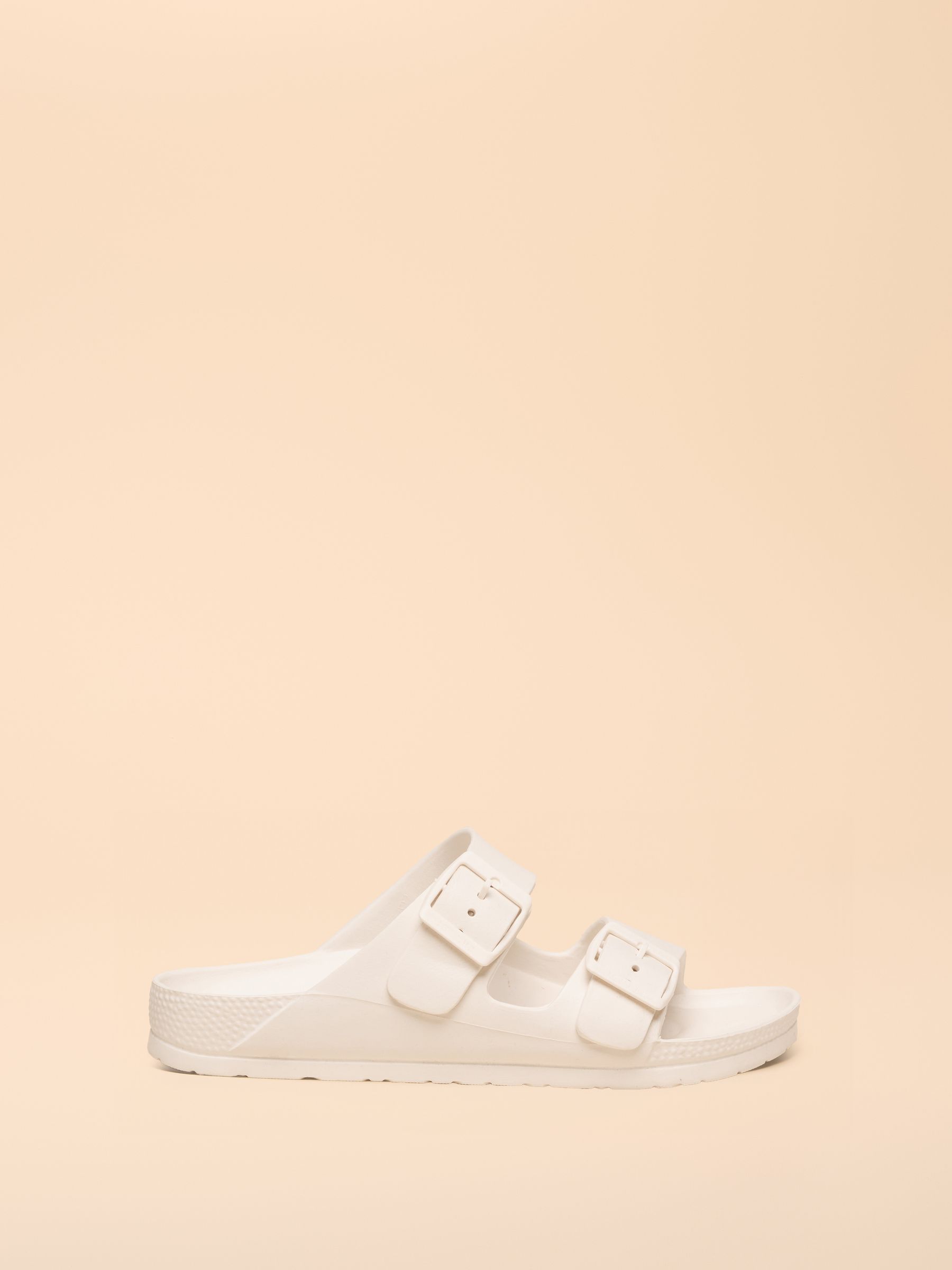 Sunseeker White EVA Sliders | Joules