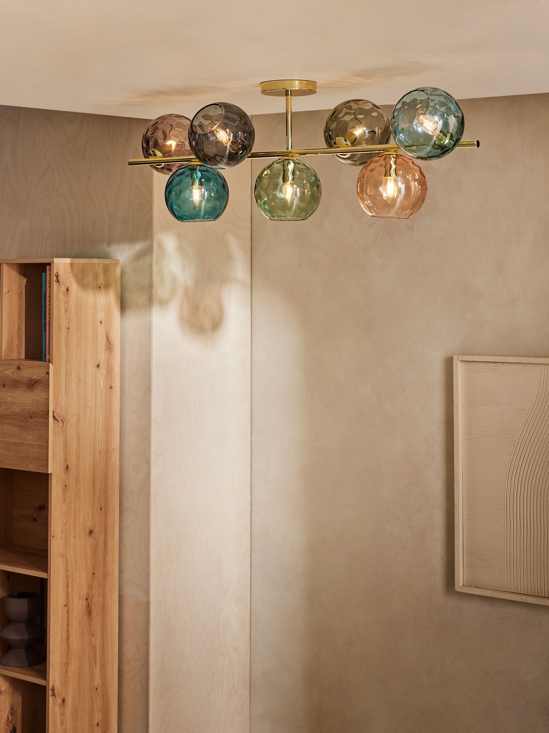 Ilaria Flush Ceiling in Brass | Made