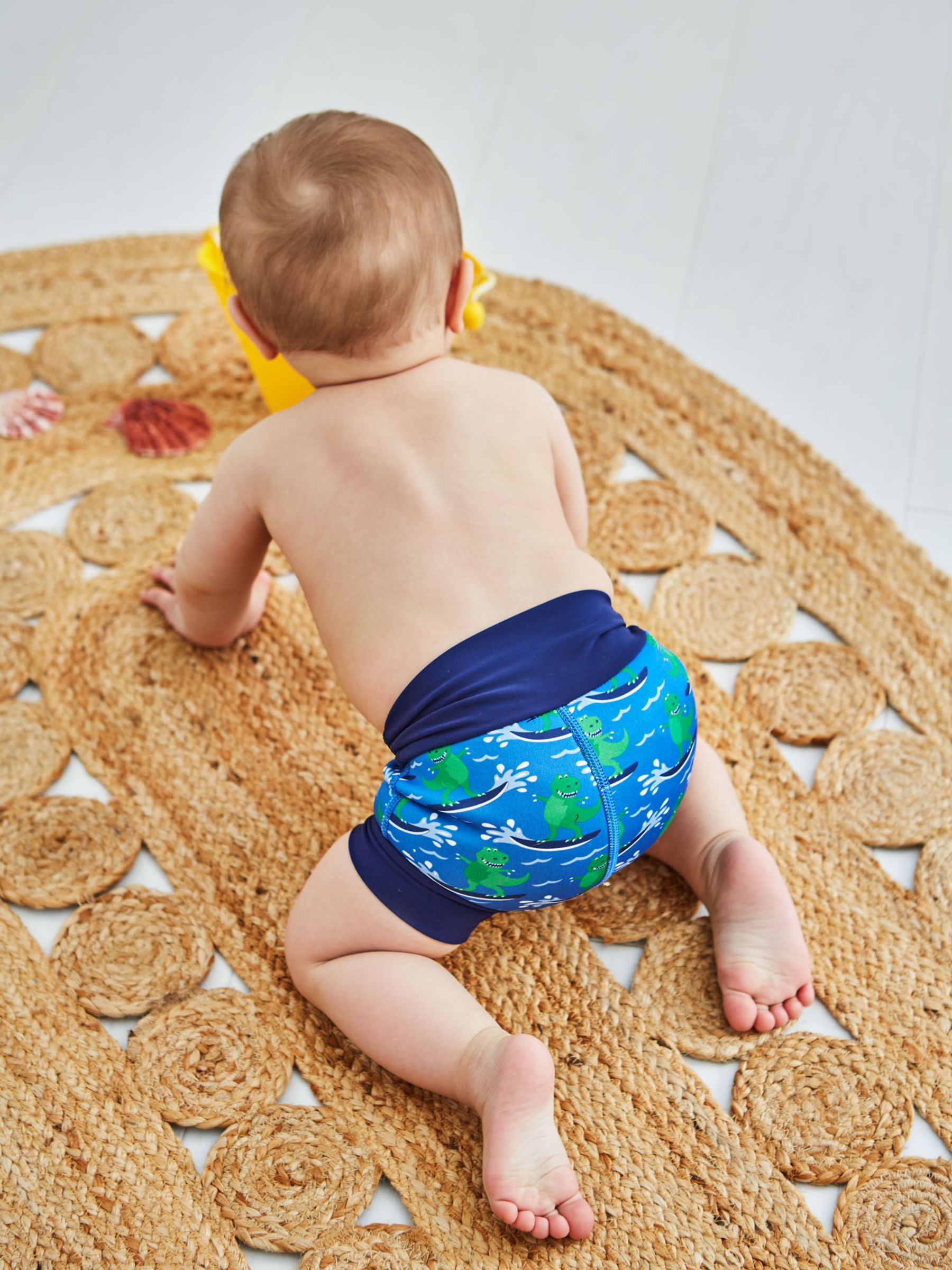 Blue Dino Happy Nappy | JoJo Maman Bébé