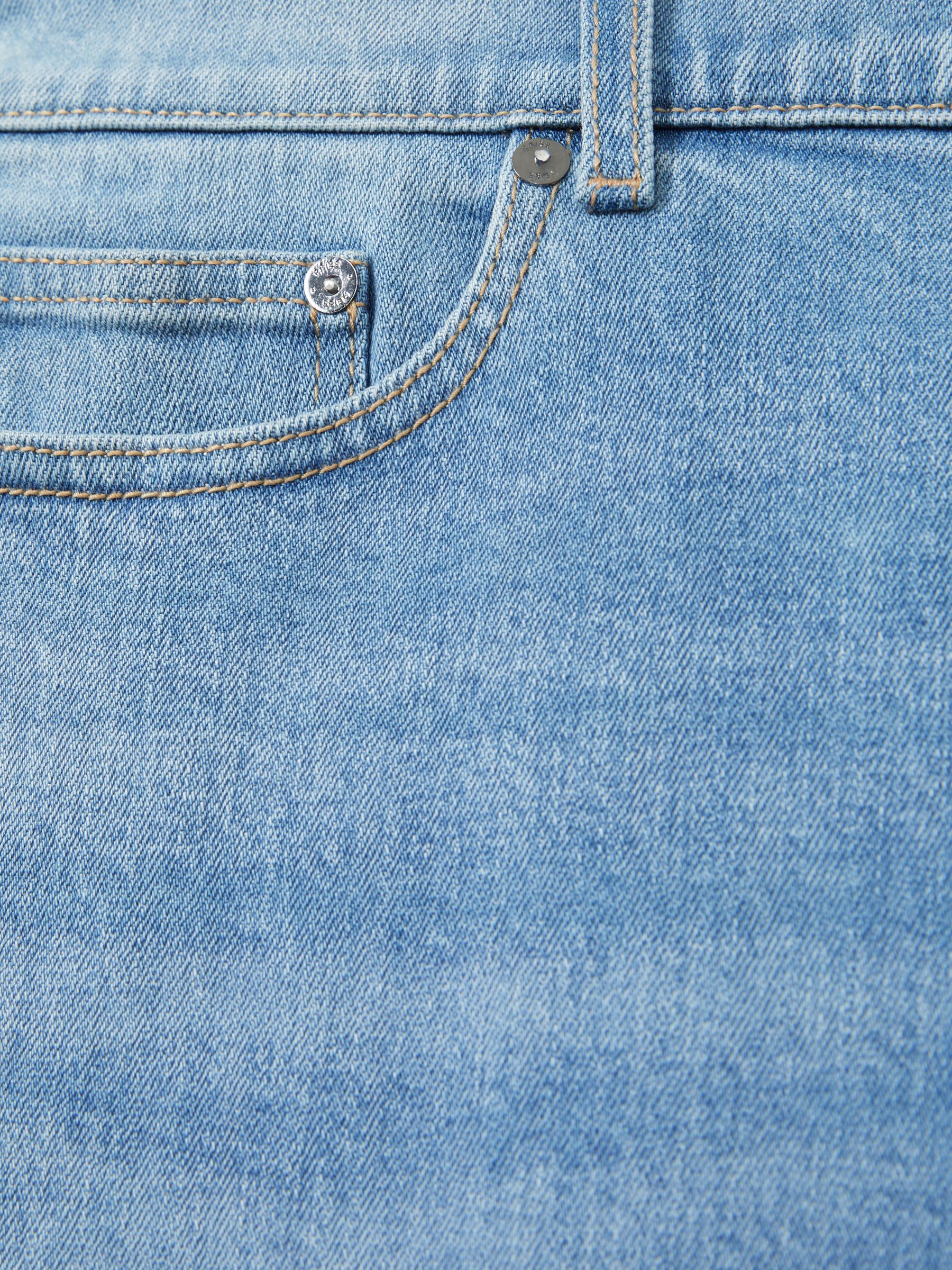 Reiss Cotton-Stretch Slim-Fit Jeans in Light Blue Wash - REISS