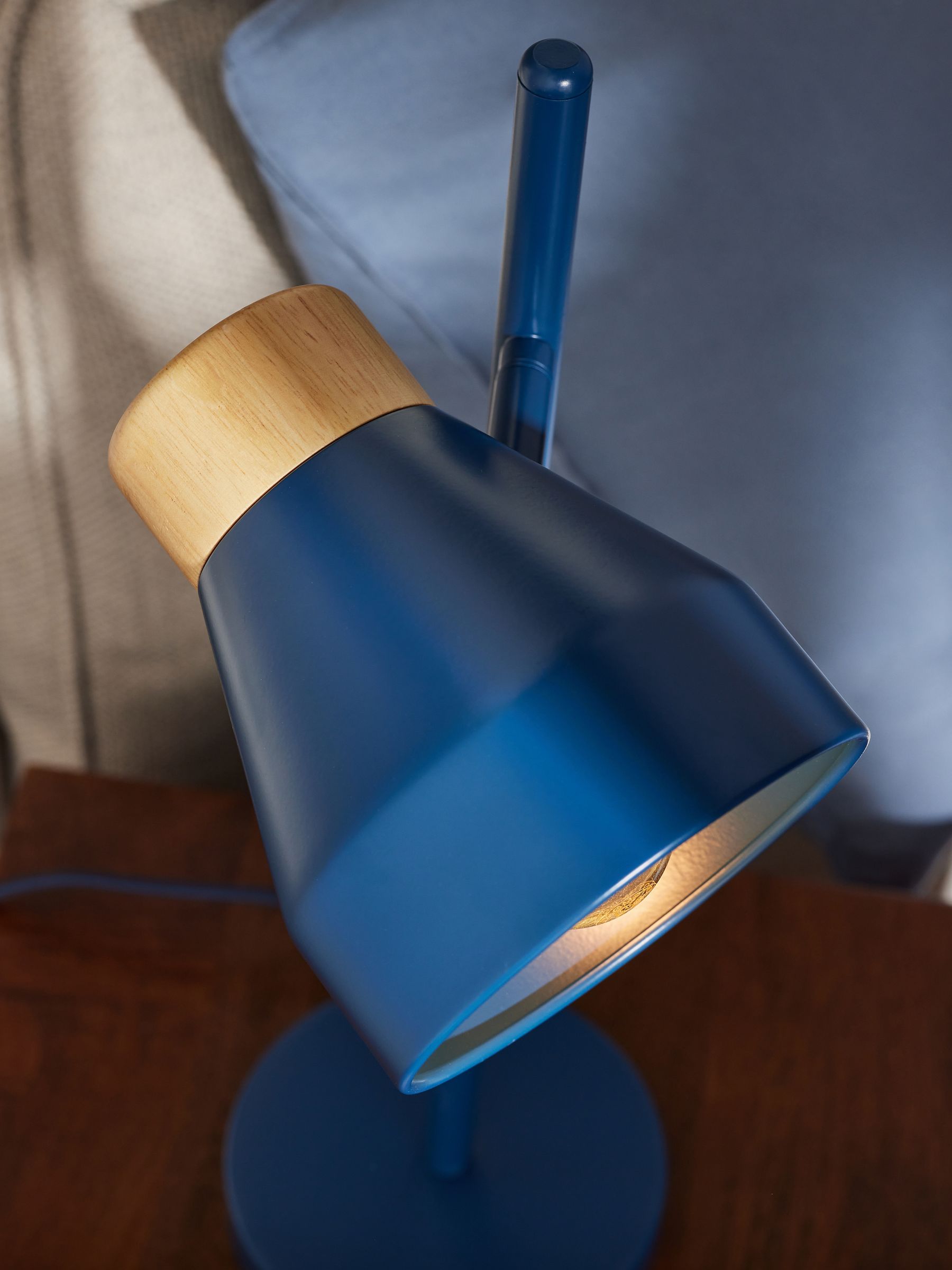 Albert Table Lamp in Navy | Made
