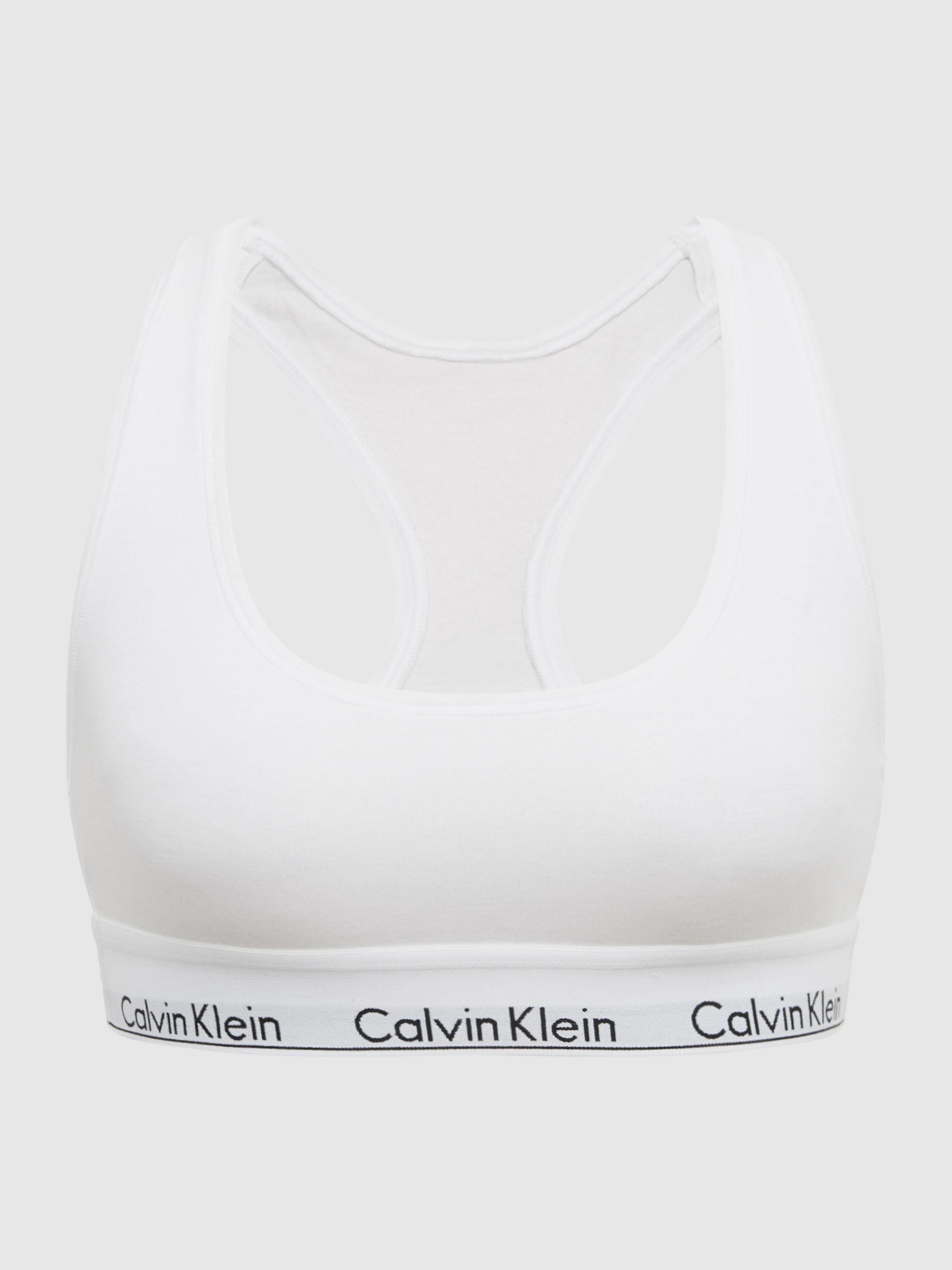 Reiss Calvin Klein Underwear Bralette in White - REISS