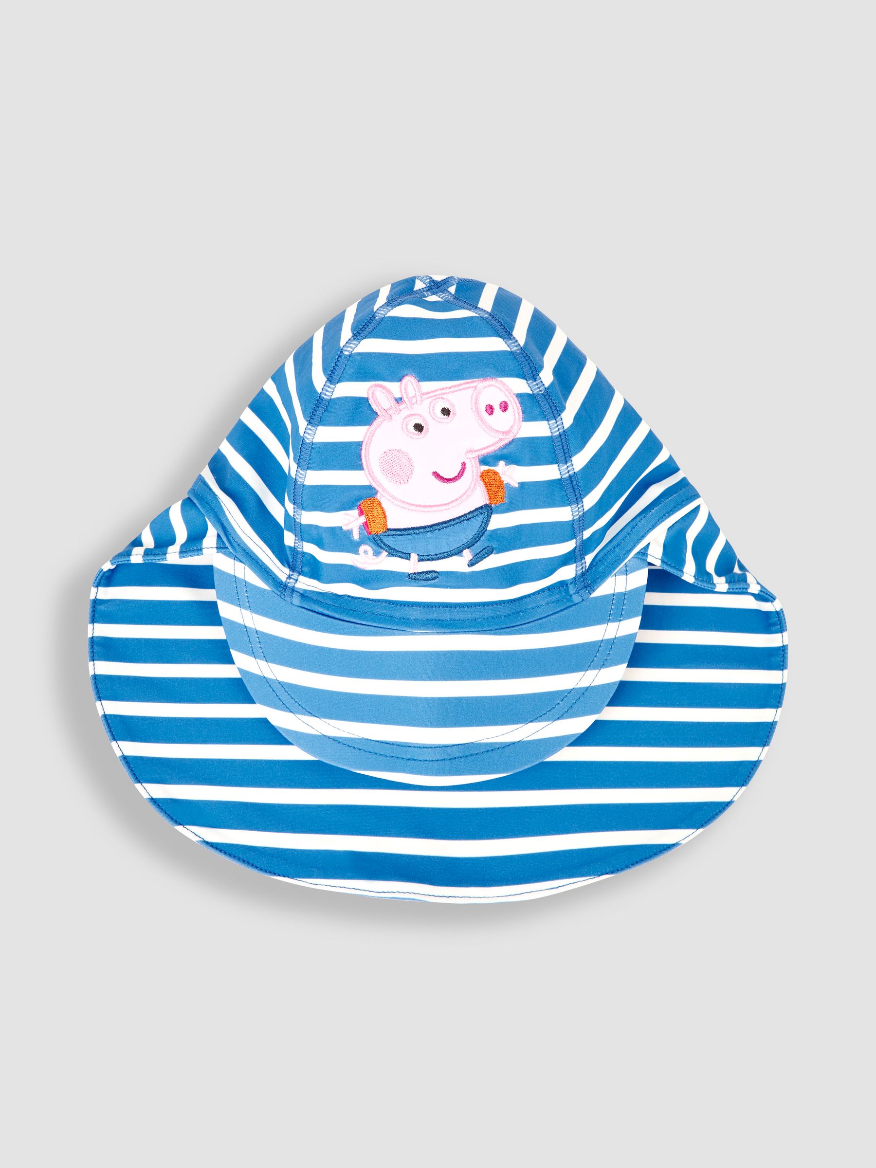 Blue Peppa Pig UPF 50 Sun Protection Hat | JoJo Maman Bébé