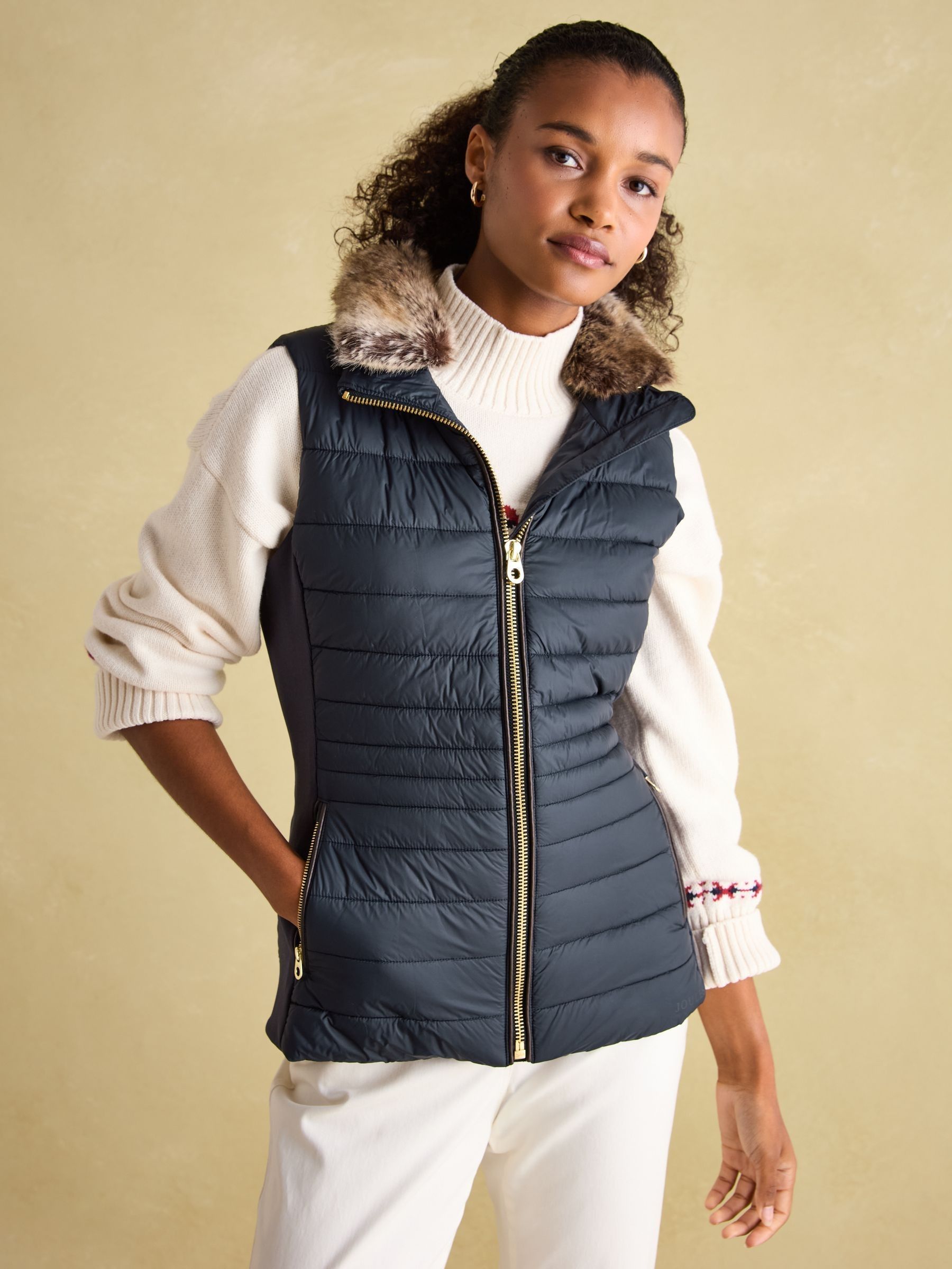 hollister gilet womens