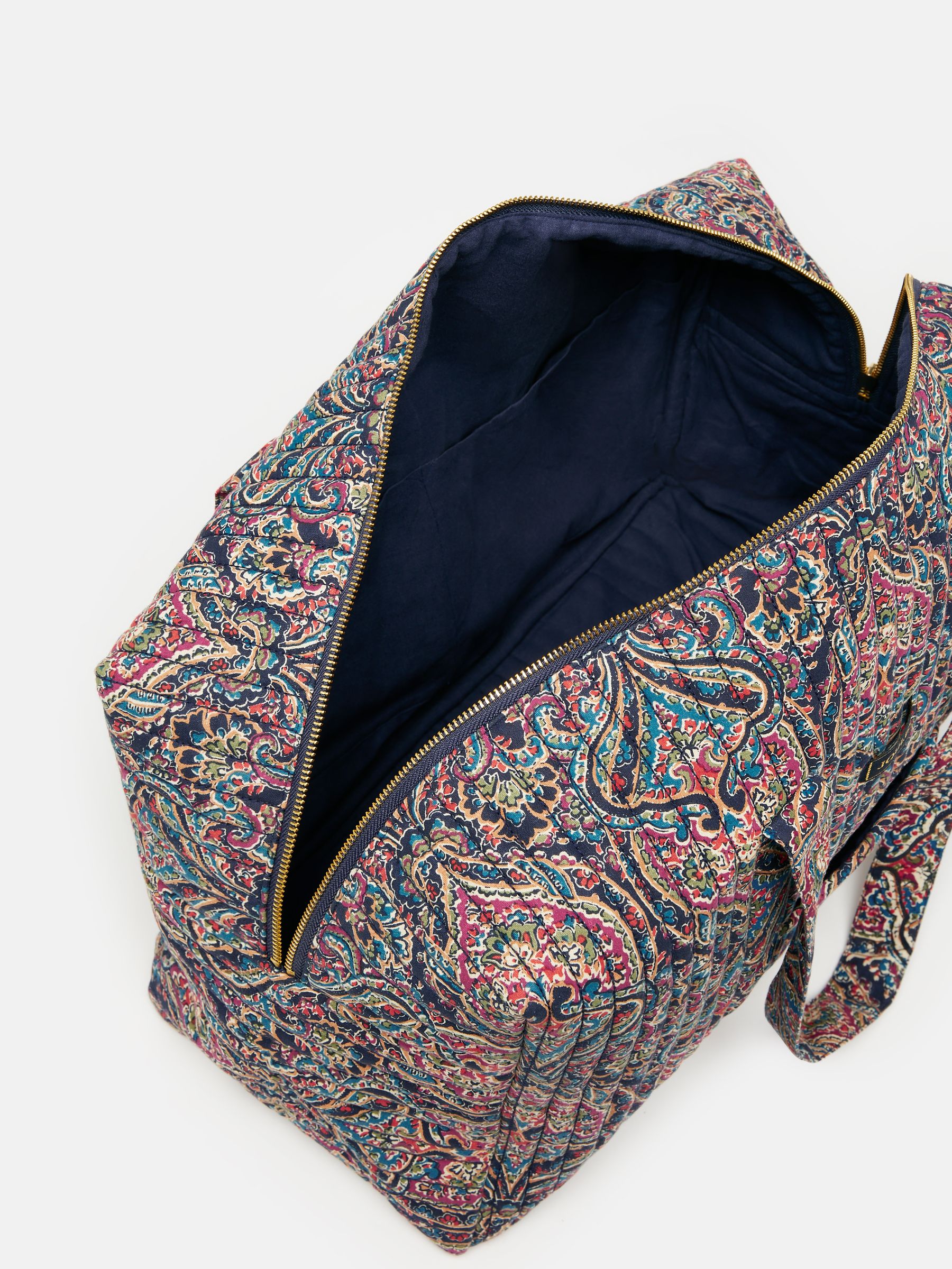 Dolly Paisley Print Weekend Bag | Joules