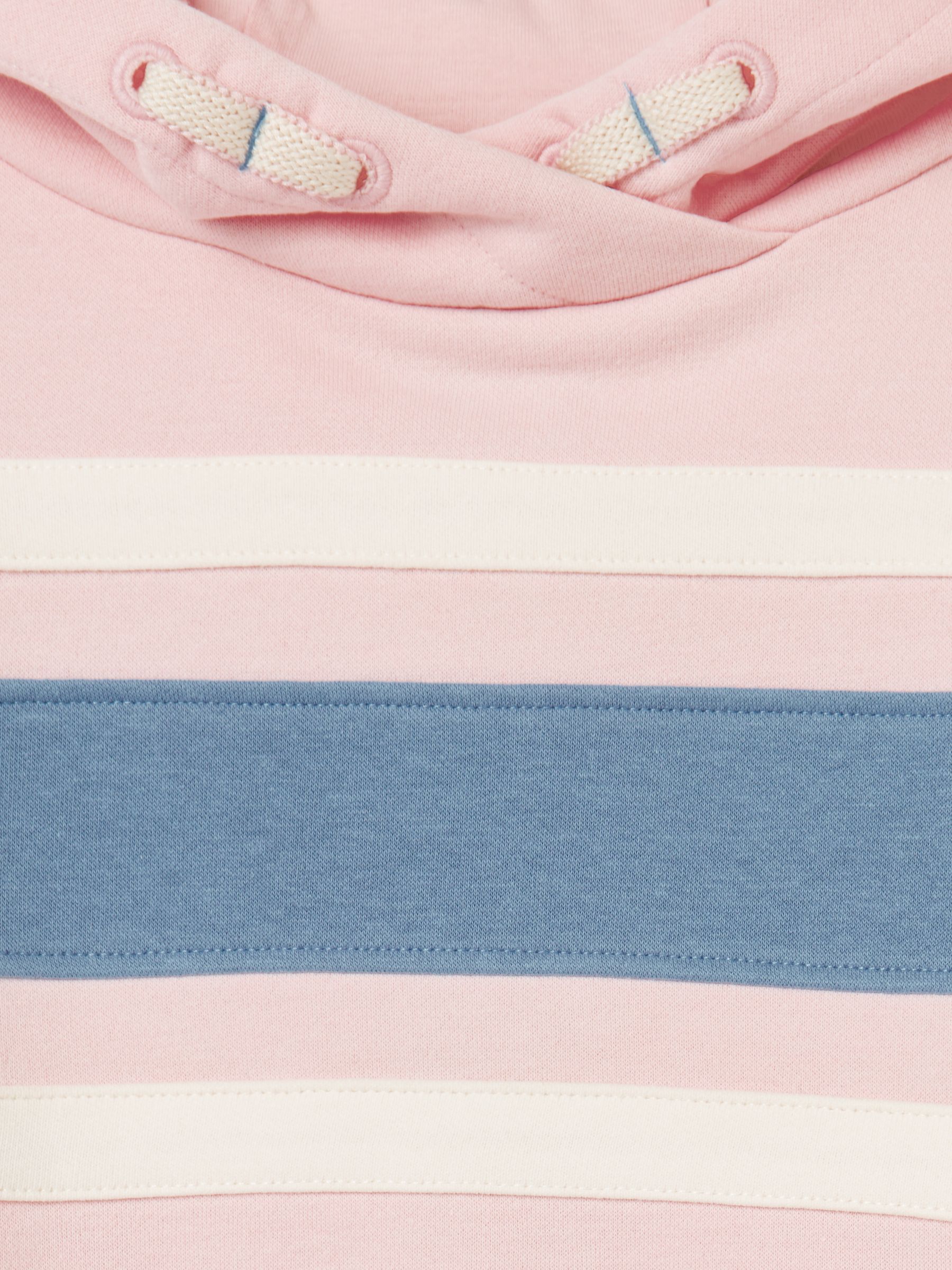 Haley Pink Colourblock Hoodie | Joules